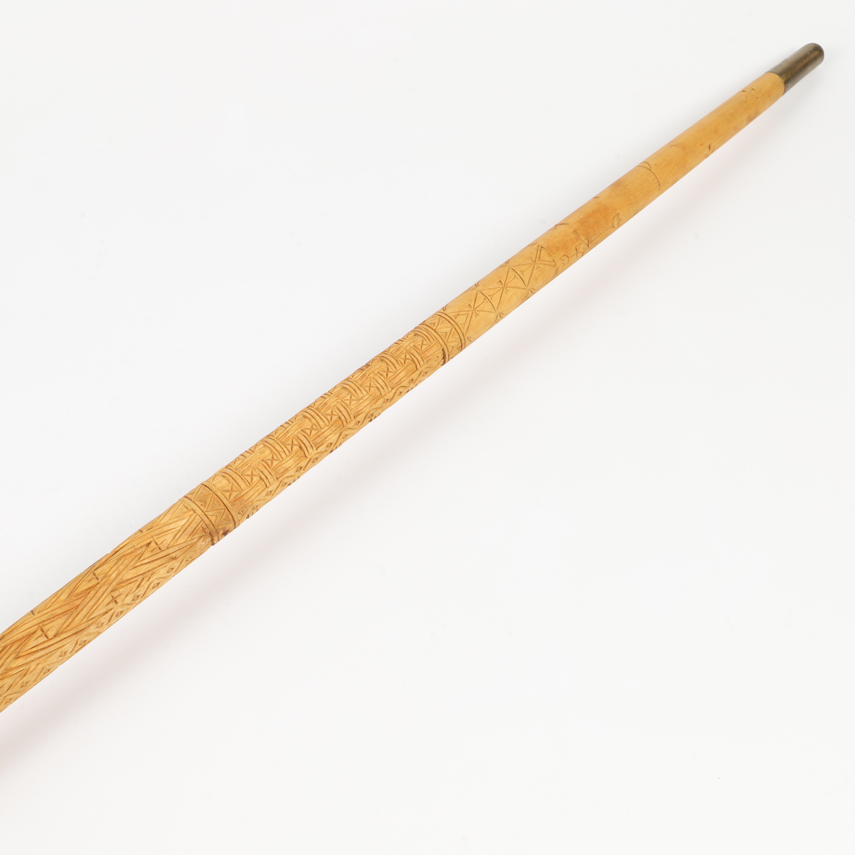 Images for 2436333. HIKING STICK so-called. Soabbe, Sami work, 1987 ...