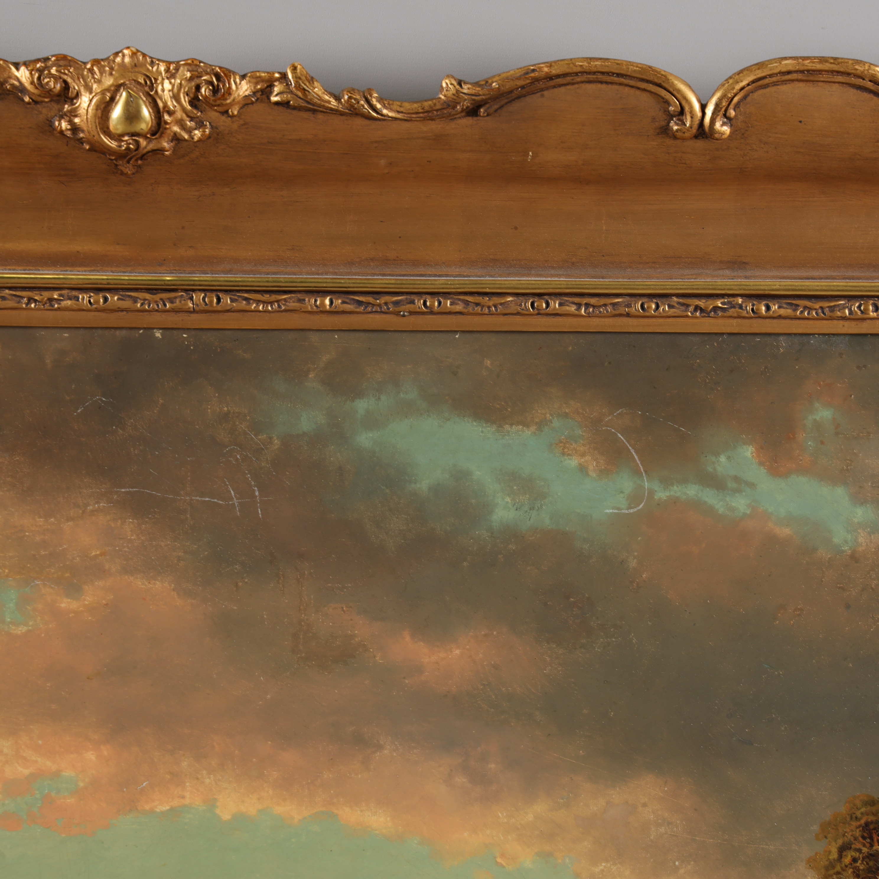 Images for 2436572. EDVARD BERGH (1828-1880). Landscape motif with lake ...