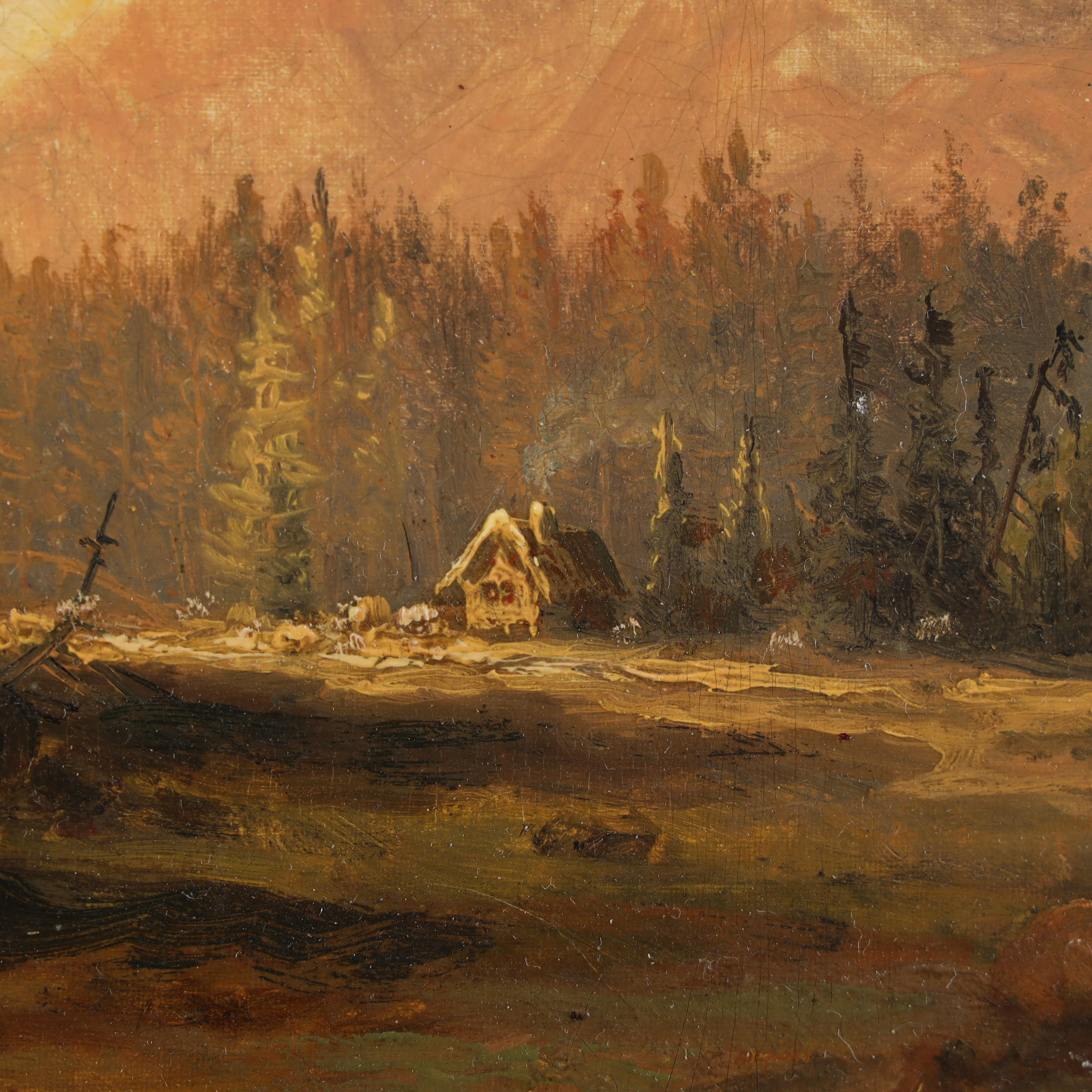 Images for 2436572. EDVARD BERGH (1828-1880). Landscape motif with lake ...