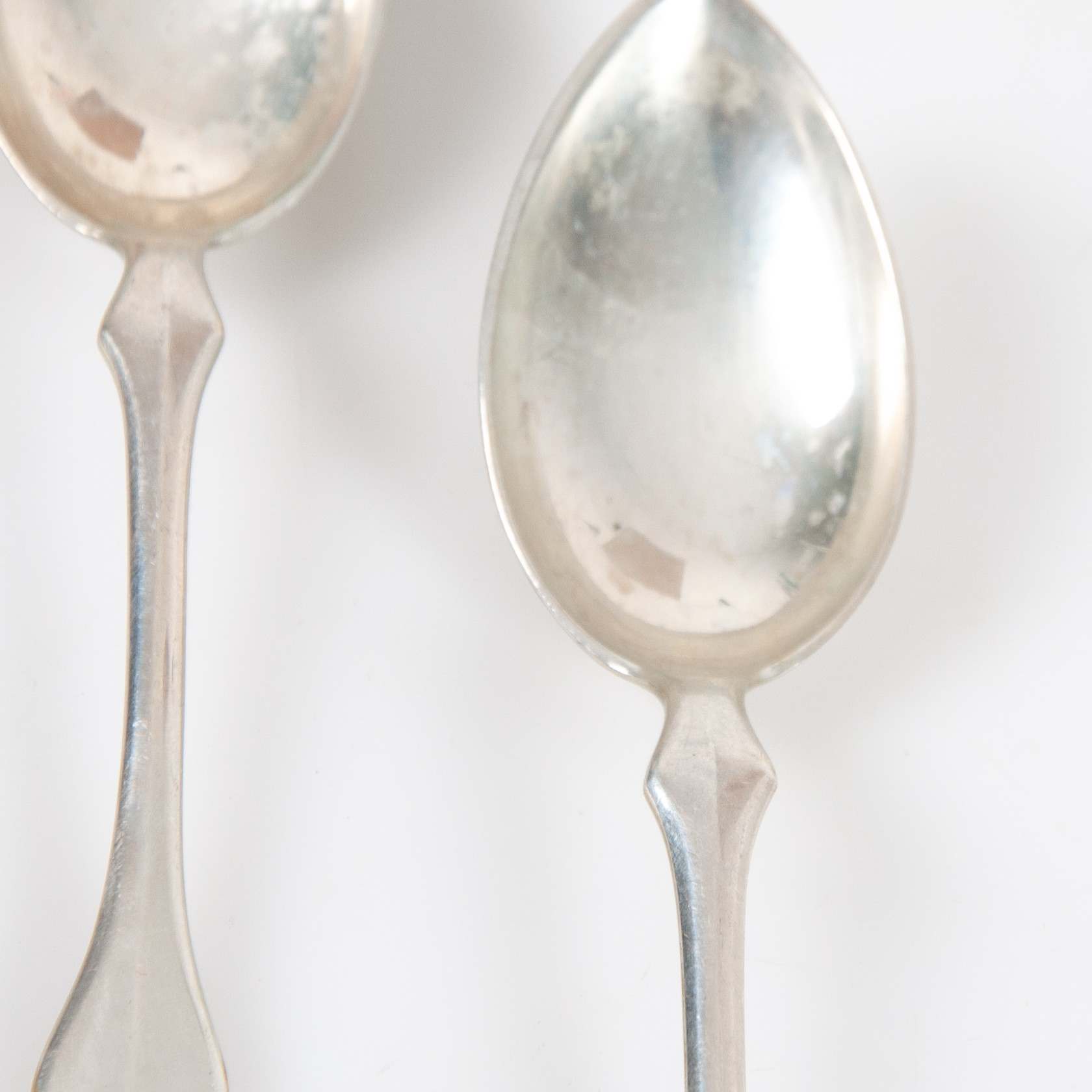 Images for 2437433. SPOONS SILVER. 6 pcs., Austria-Hungary Vienna 18 ...