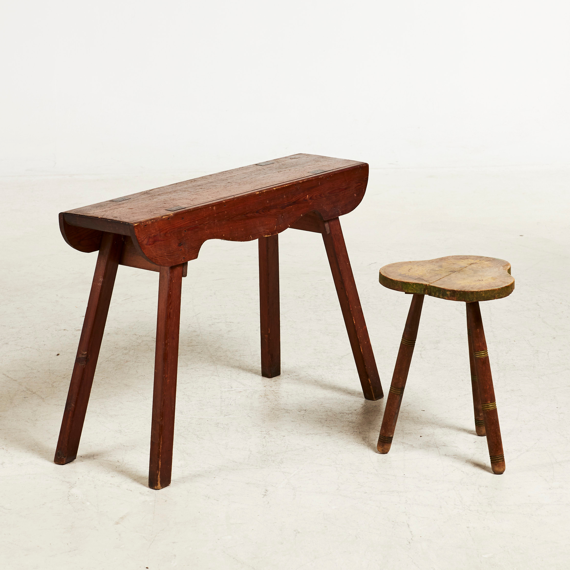Images for 2439526. STOOL/BENCH, 2 dlr, first half of the 20th century ...
