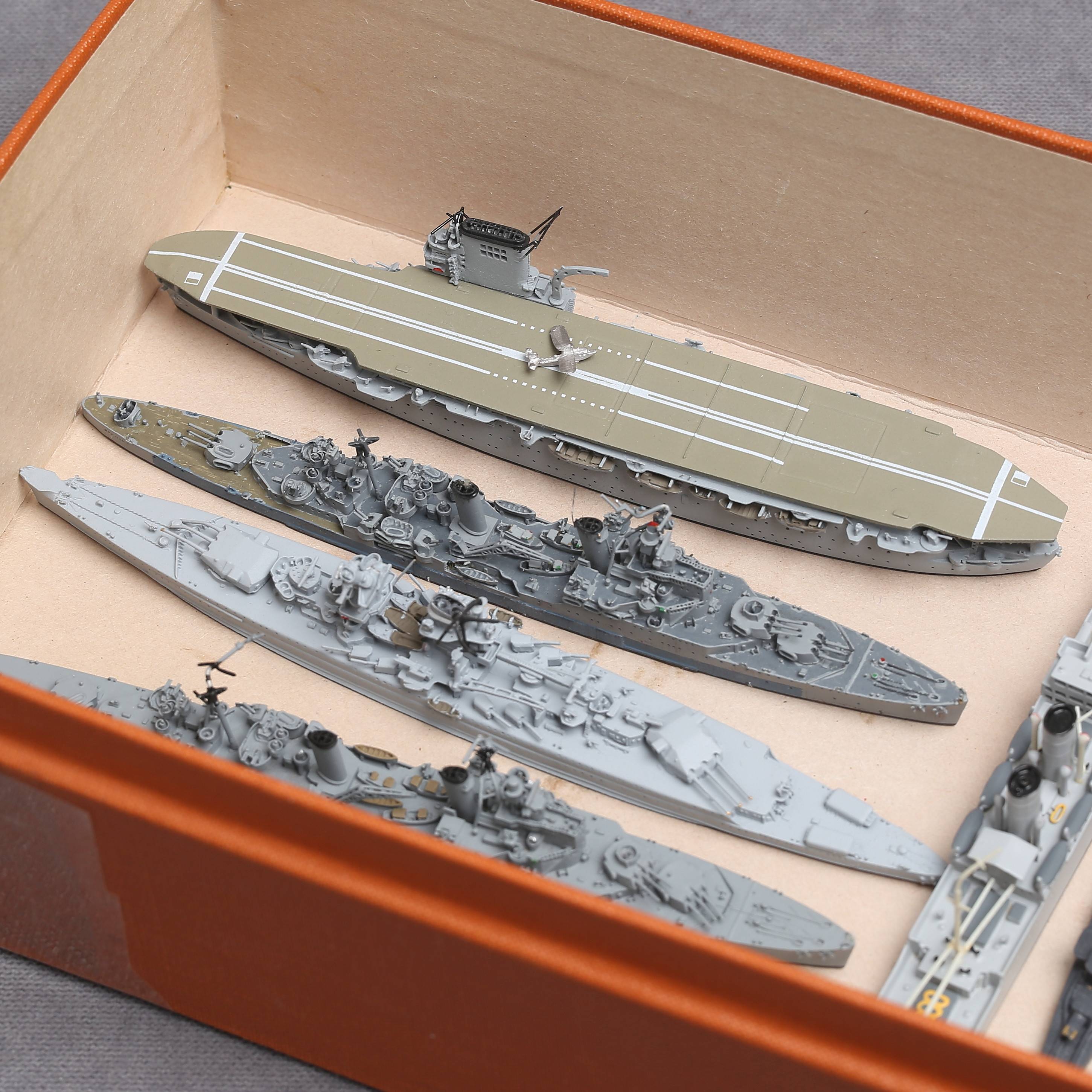 Images for 2439623. SHIP MODELS, waterline models, 14 pcs, metal ...