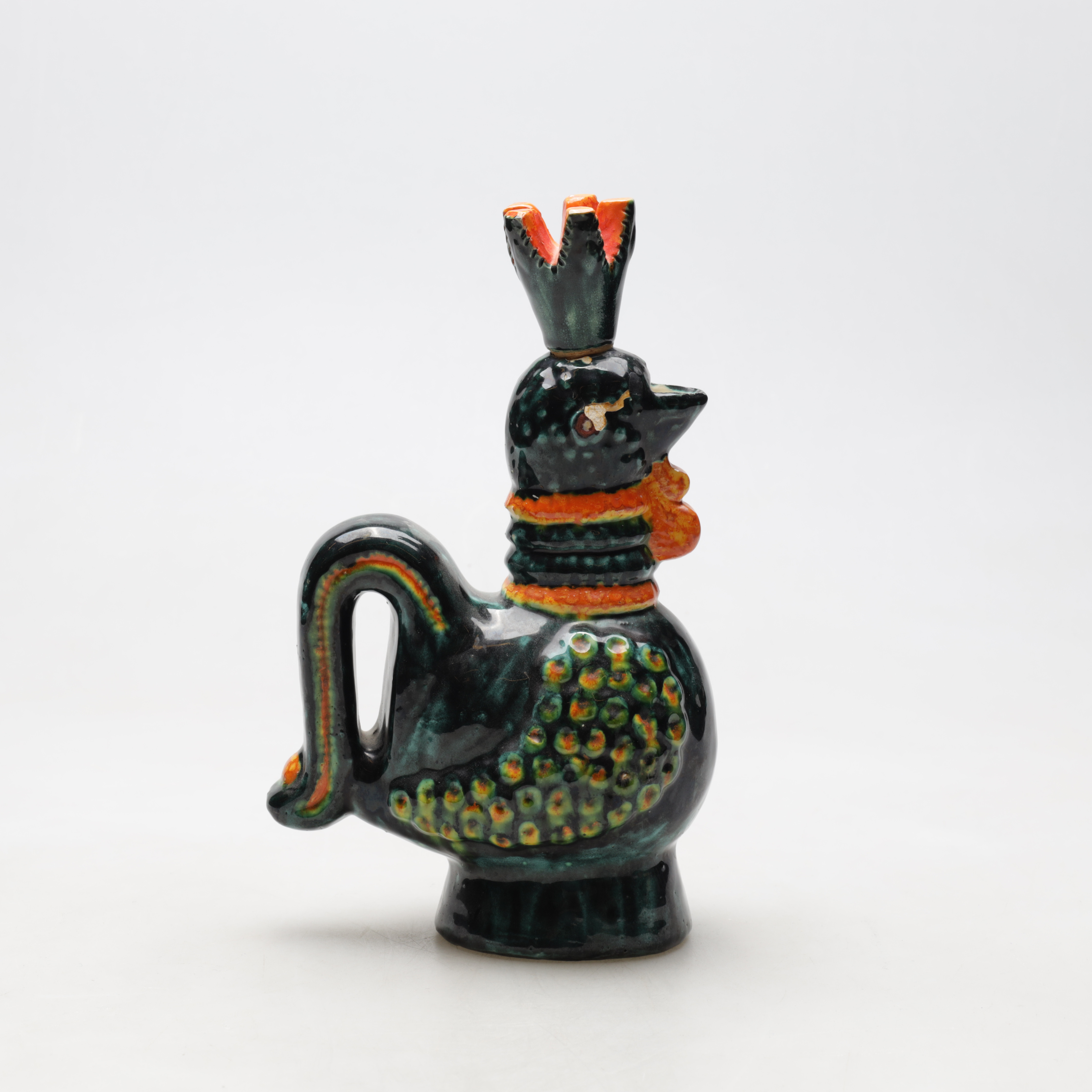 Images for 2440990. JUG AND FIGURINE, ceramics, signed, 20th century ...