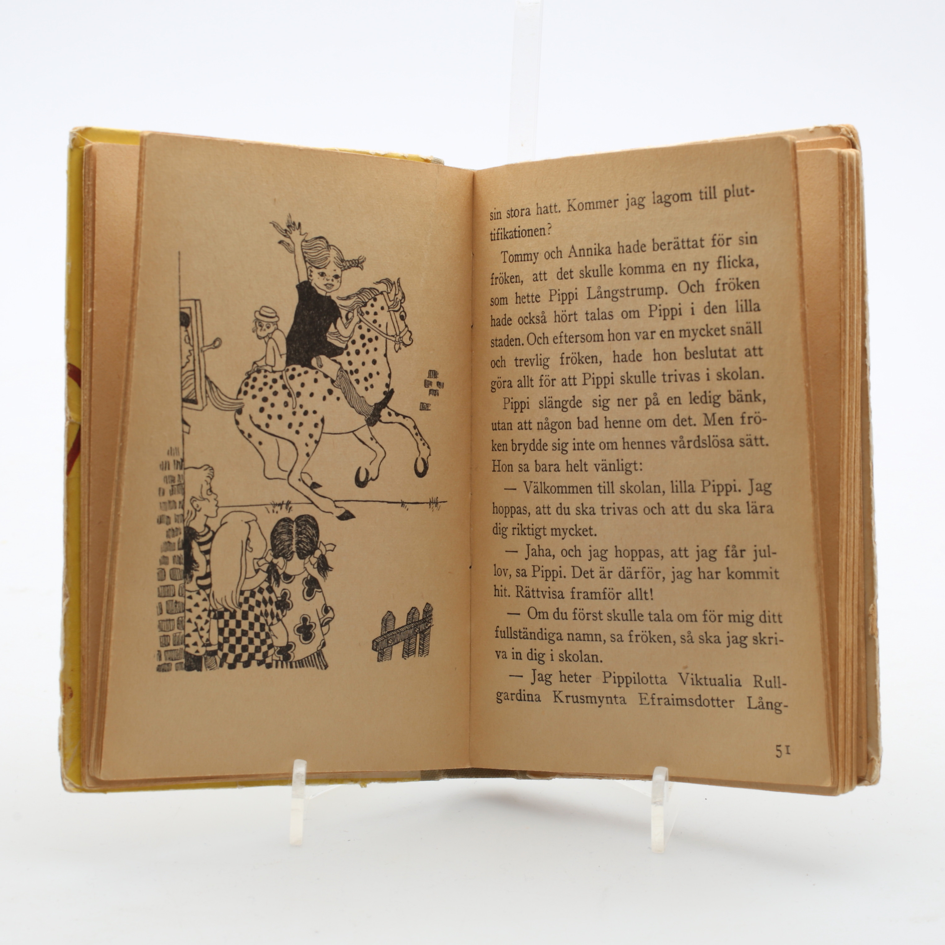 Images for 2442170. BOOK, Pippi Longstocking by Astrid Lindgren, Rabén ...