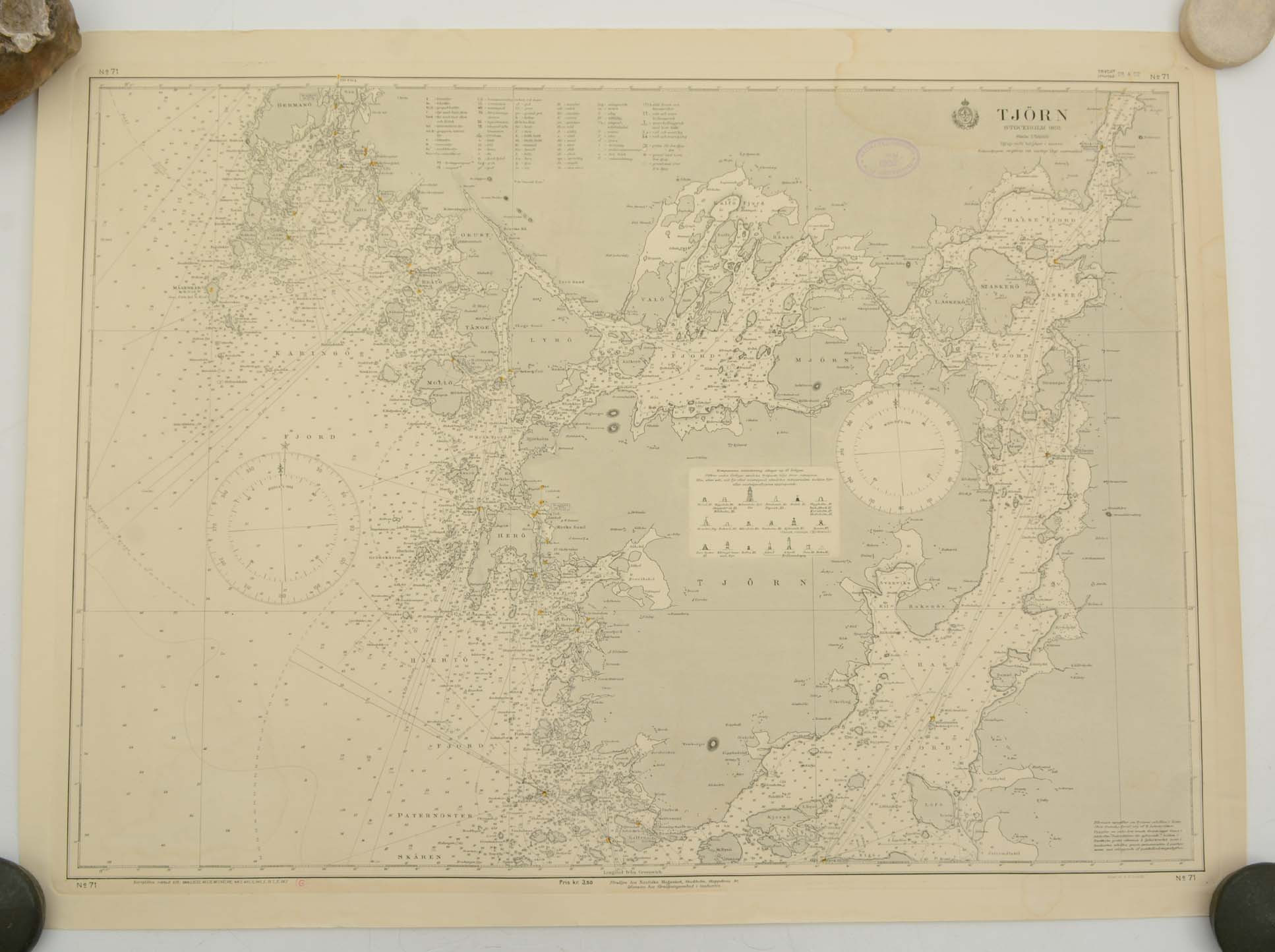 Images for 2443019. Chart. Skagerack and the Bohu coast. 9 maps ...