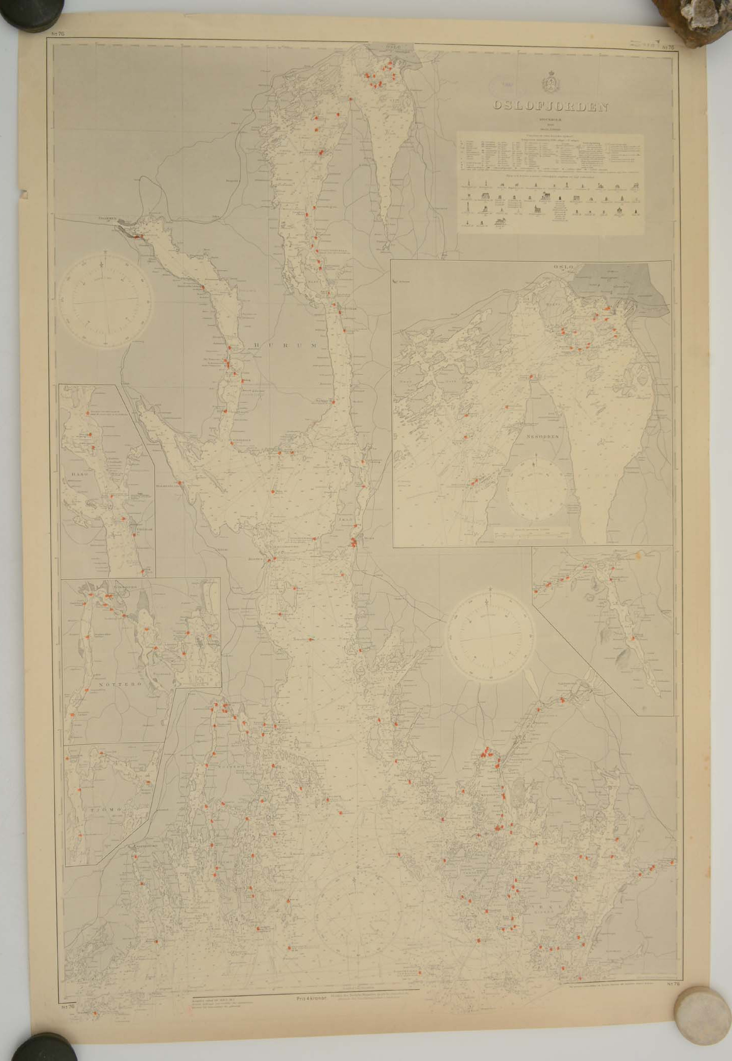 Images for 2443019. Chart. Skagerack and the Bohu coast. 9 maps ...