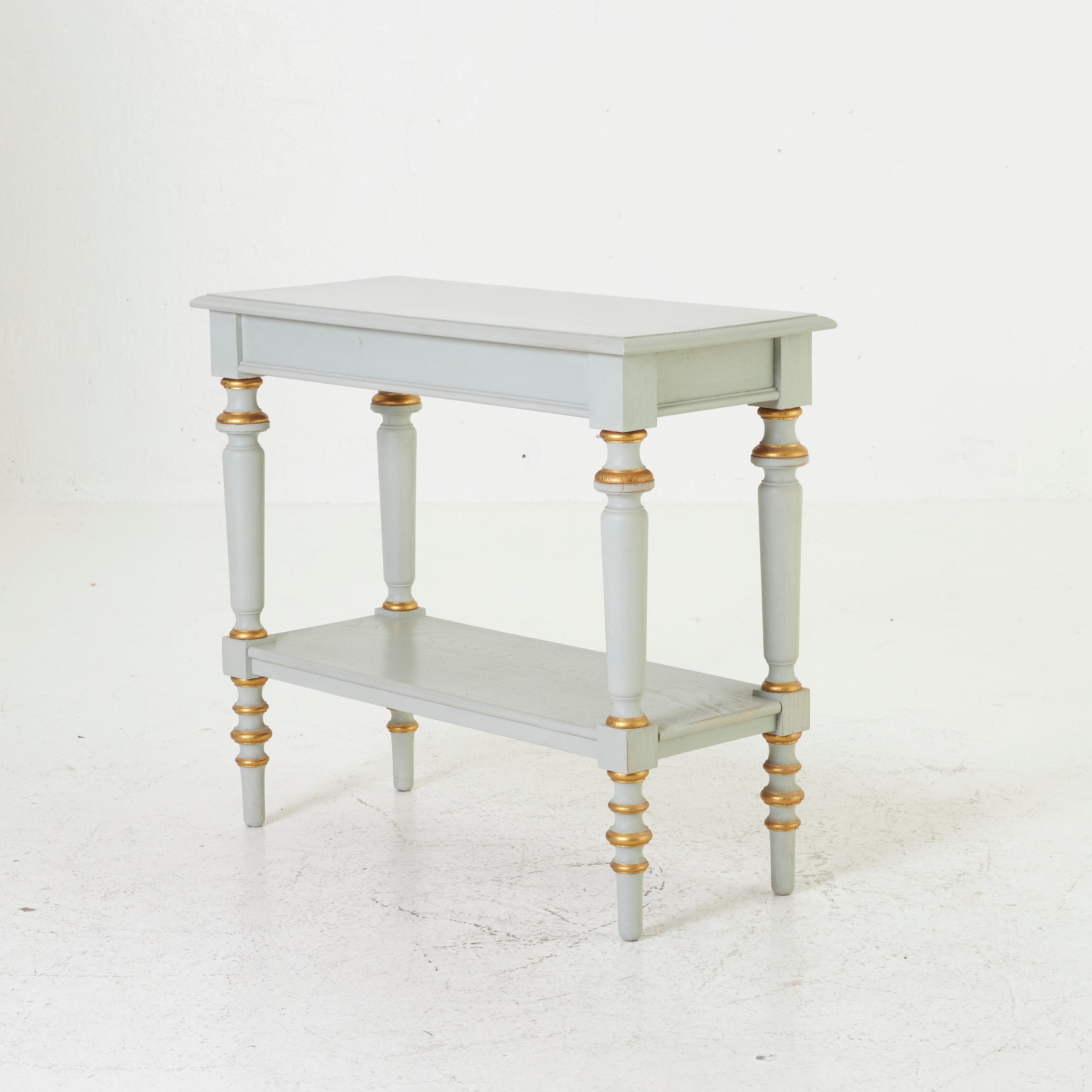 Images for 2444454. SIDEBOARD, circa 1900, turned legs, painted and ...