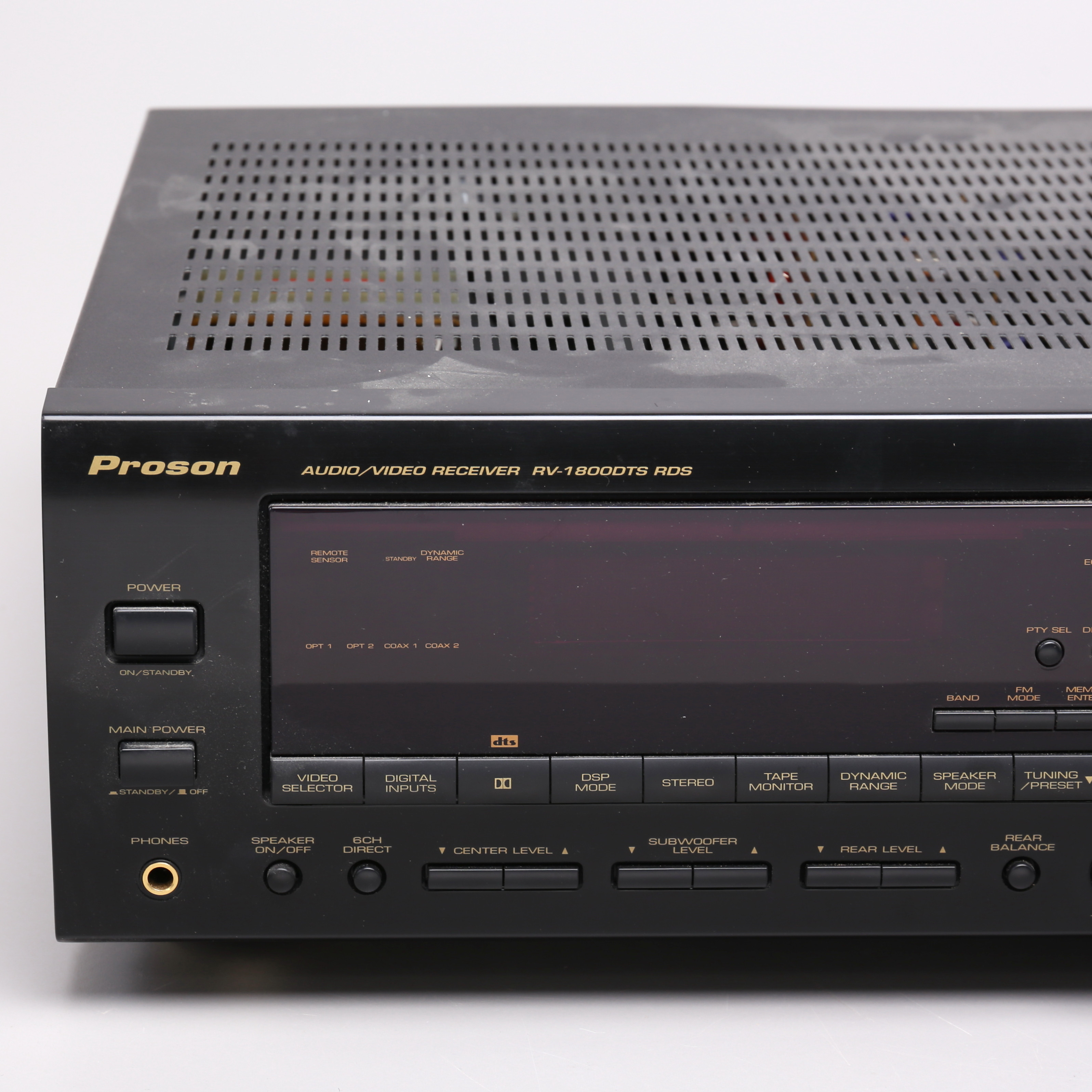 Images for 2447084. AMPLIFIER, Proson RV-1800DTS RDS. - Auctionet