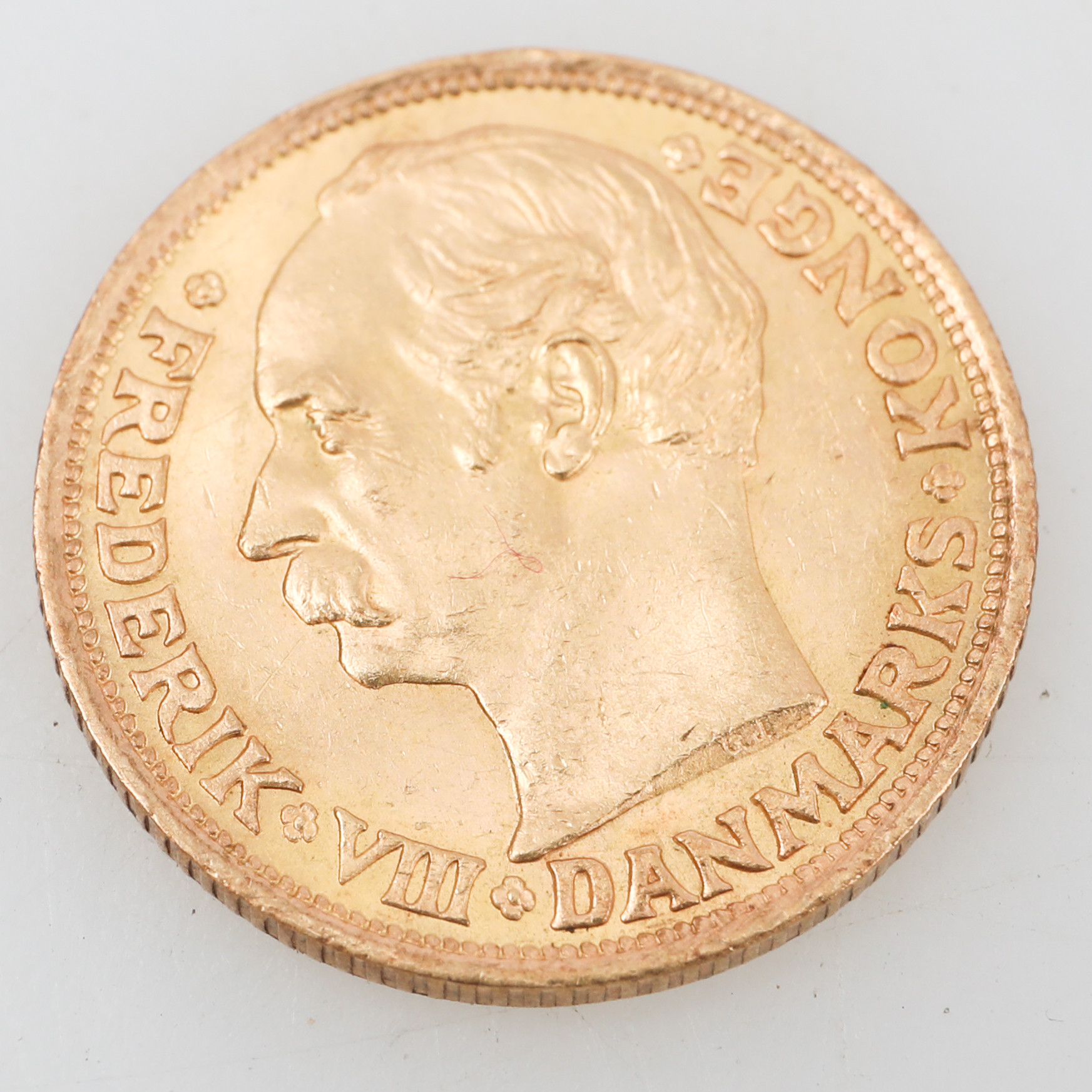 Images for 2447498. COIN, 21.6k gold, SEK 10, Frederik VIII, King of ...