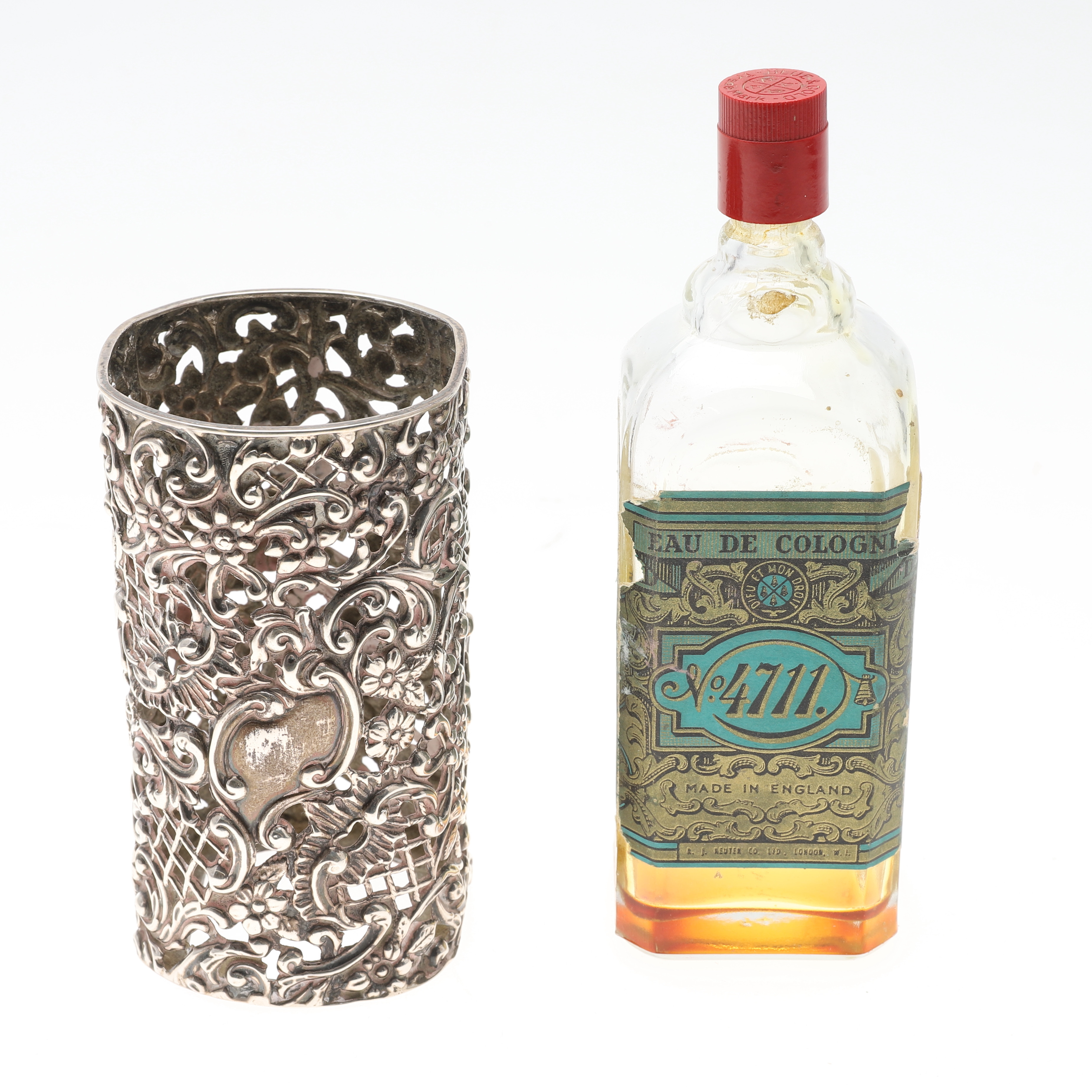 Images for 2448826. A LATE VICTORIAN SILVER SCENT BOTTLE HOLDER ...