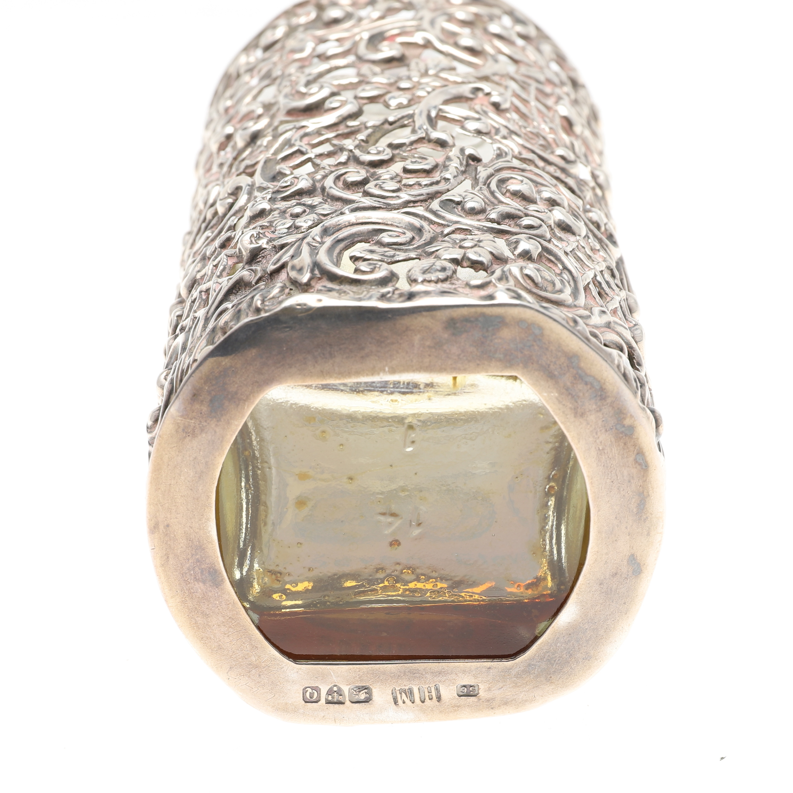 Images for 2448826. A LATE VICTORIAN SILVER SCENT BOTTLE HOLDER ...