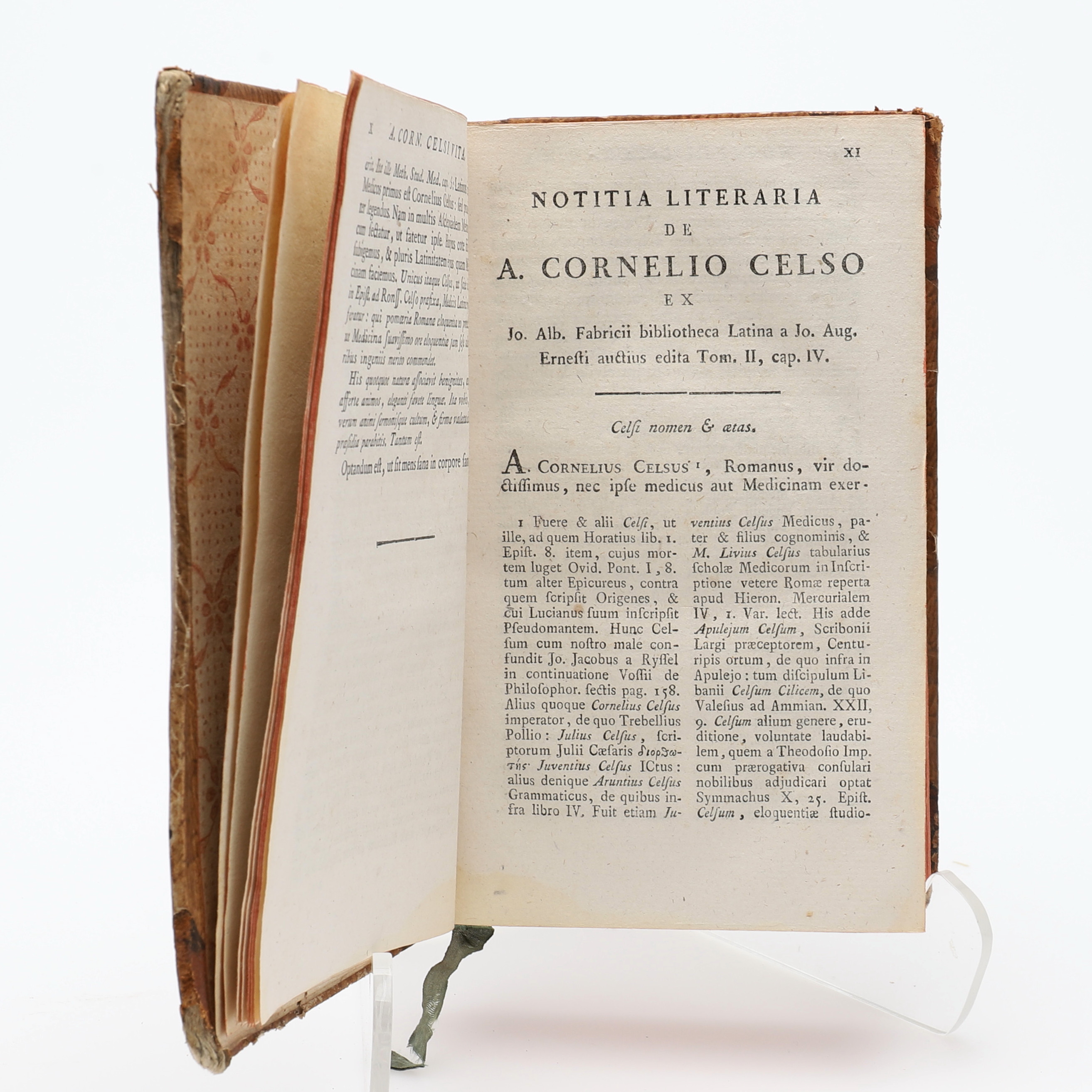 MEDICIN. DEN ROMERSKA ENCYCLOPEDISTEN AULUS CORNELIUS CELSIUS DE ...