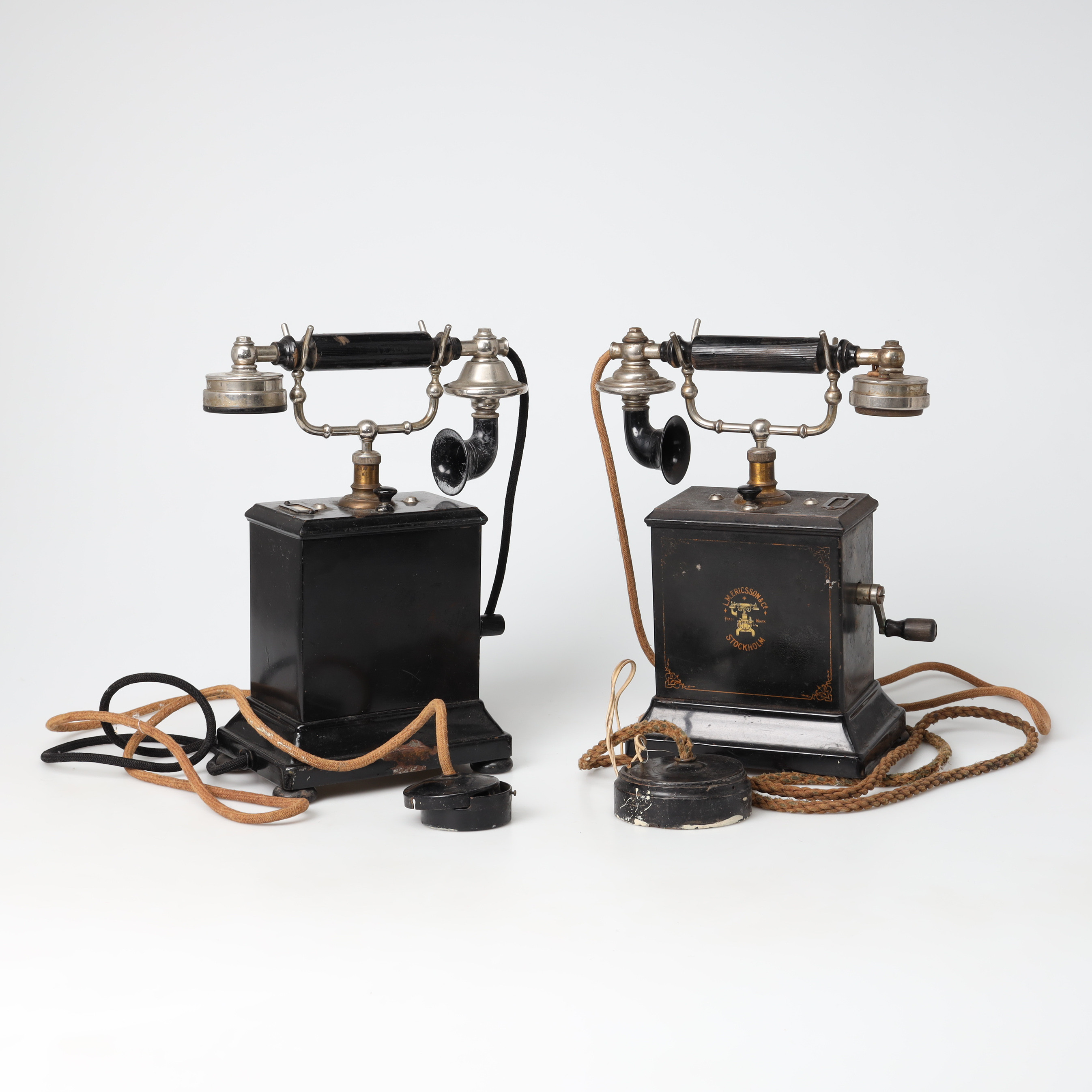 Images for 2452502. DESK PHONES, 2 pieces, LM Ericsson, first half of ...