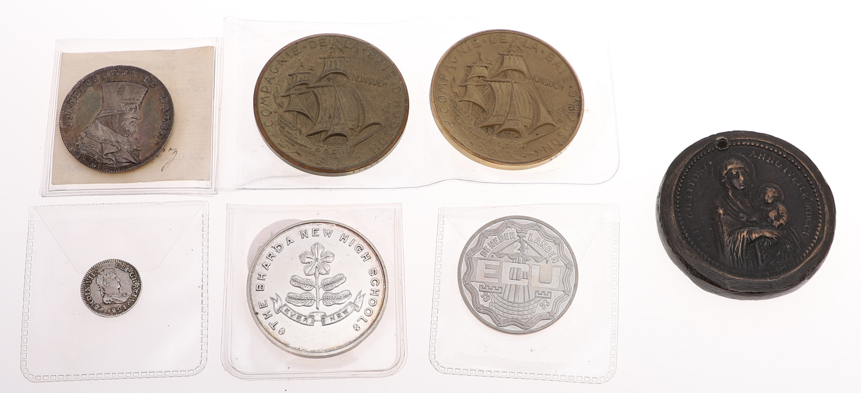 Images for 2454337. A COLLECTION OF MIXED WORLD COINS AND MEDALS ...