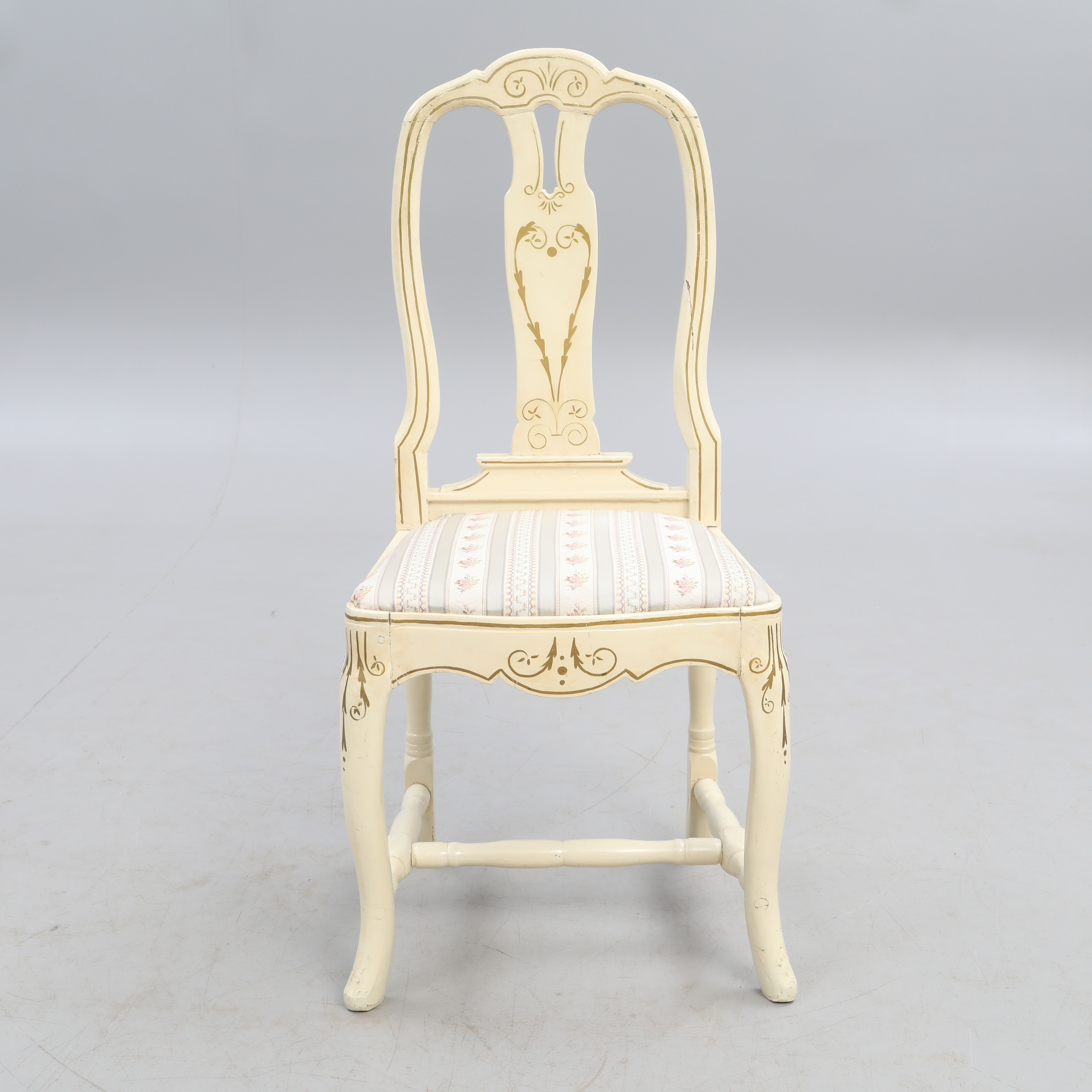 STOL ROKOKO, 1700-tal. Möbler - Fåtöljer & Stolar - Auctionet