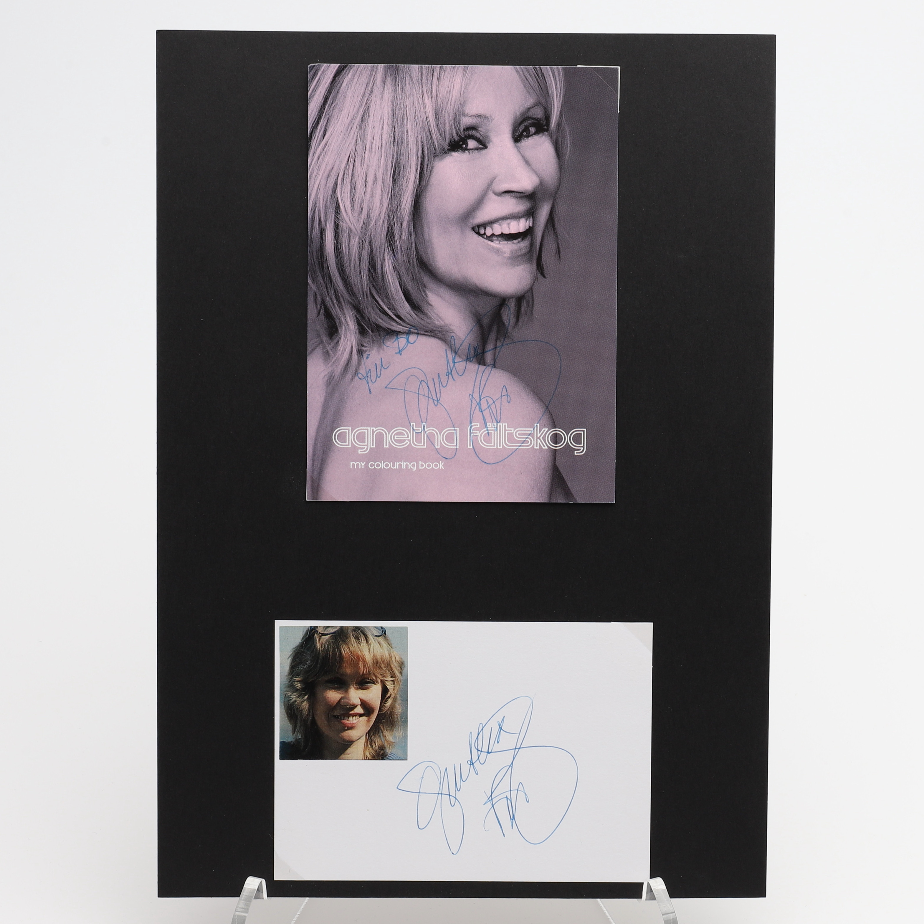 Images for 2455734. AUTOGRAPHS 3 members of ABBA – 4 autographs ...