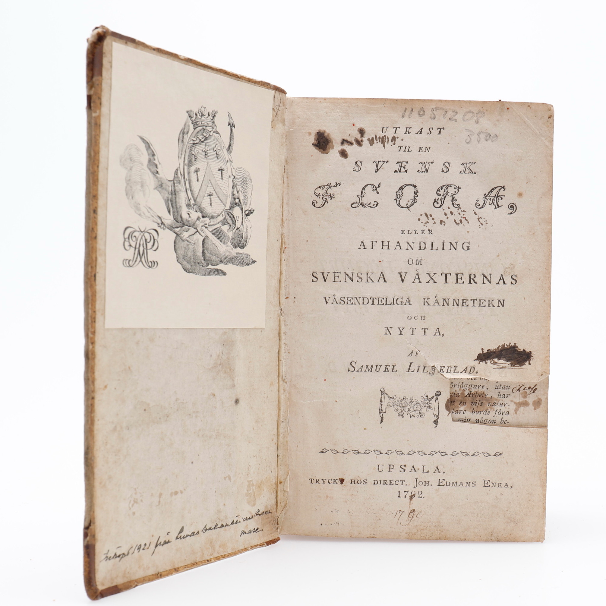 Images for 2459257. BOTANY. SAMUEL LILJEBLADS DRAFT FOR A SWEDISH FLORA ...
