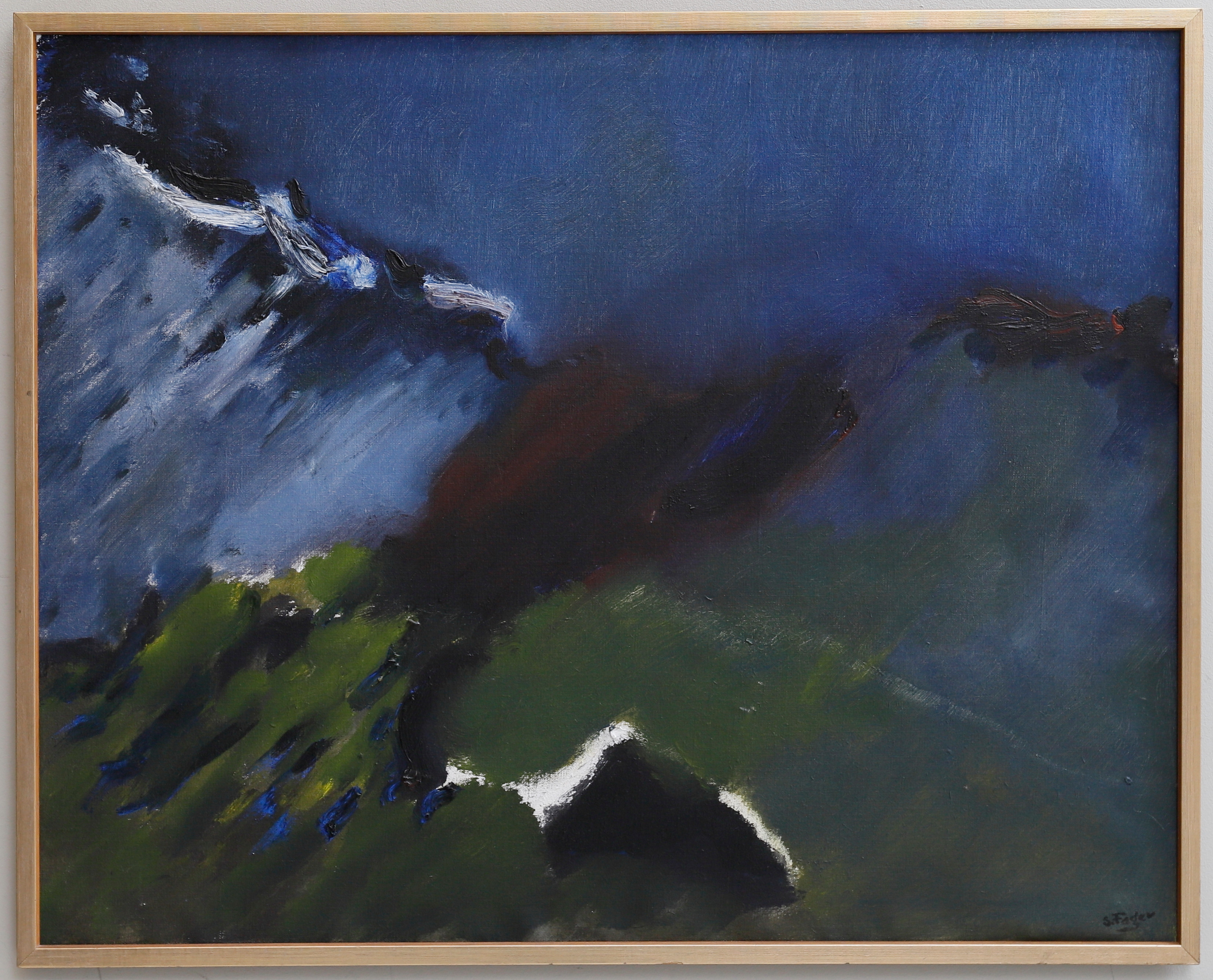 Images for 2460082. SIXTEN FAGER (1920–2010). "Spring Eve, Mortsfjället ...