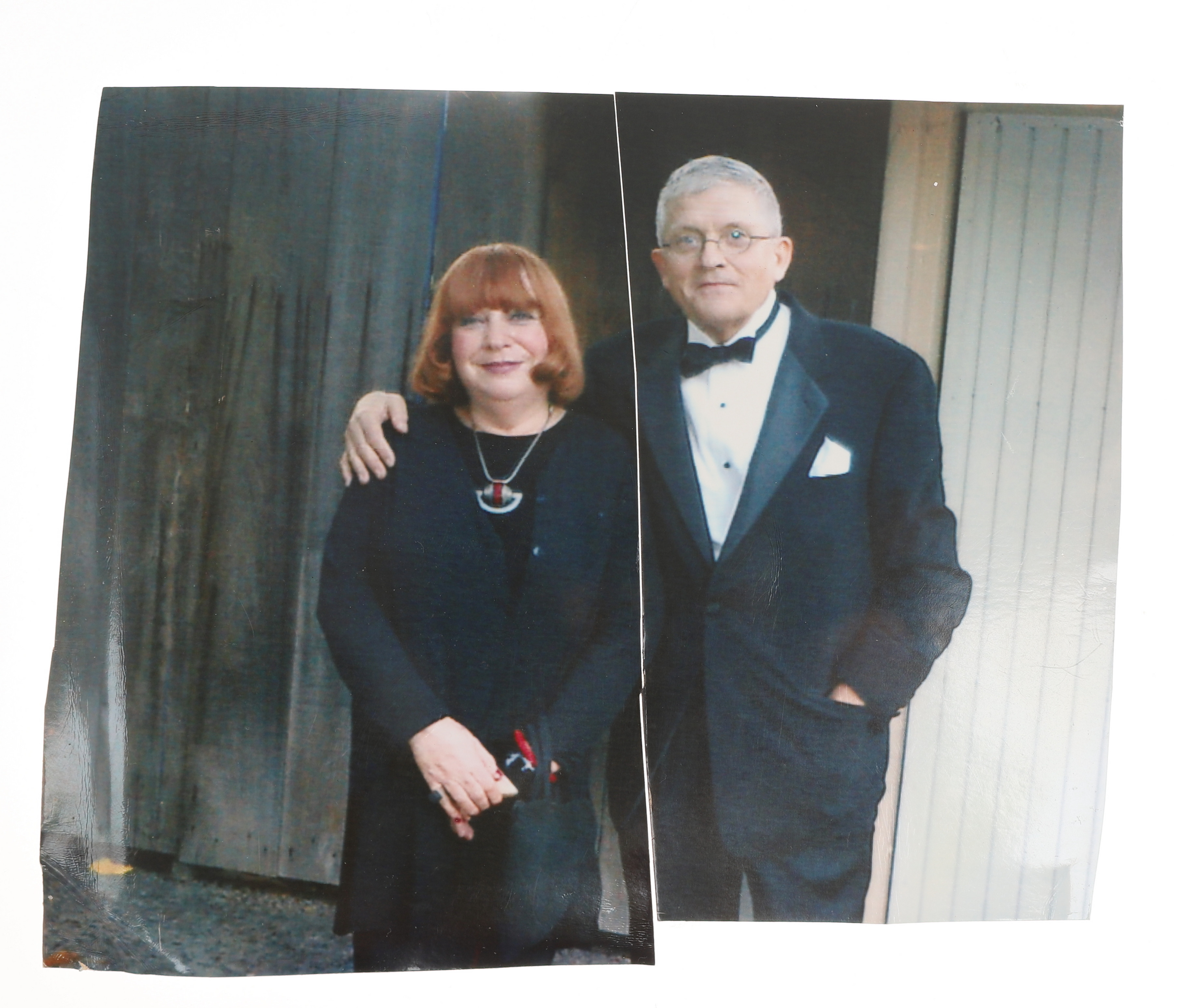 Images for 2461074. A COLOURED PHOTOGRAPH OF DAVID HOCKNEY WITH HIS ...