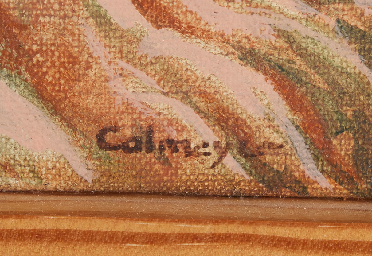 Images for 2461233. GÖSTA CALMEYER. motif of beach stones, oil on ...