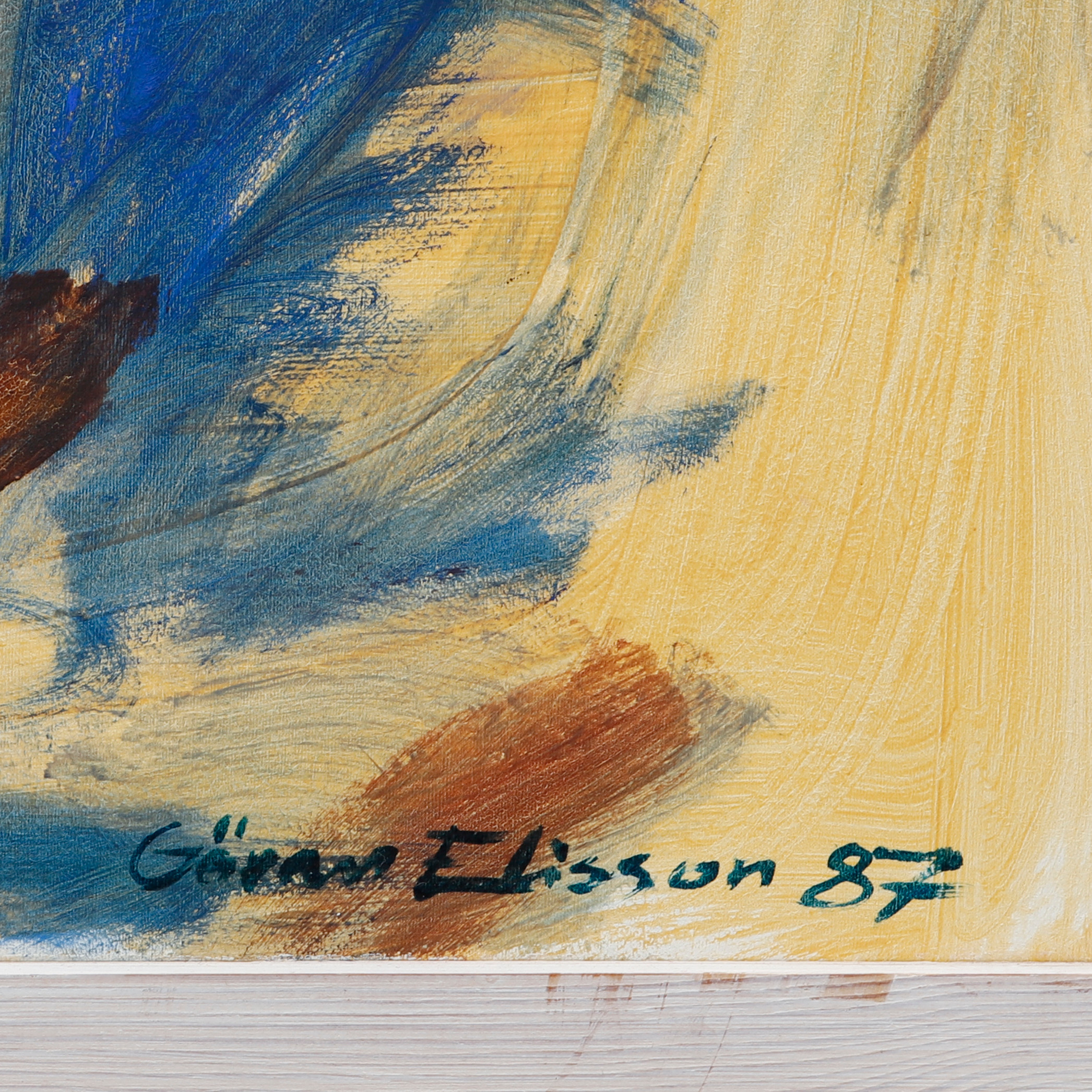 Images for 2461610. GÖRAN ELISSON. Composition with figures, oil on ...