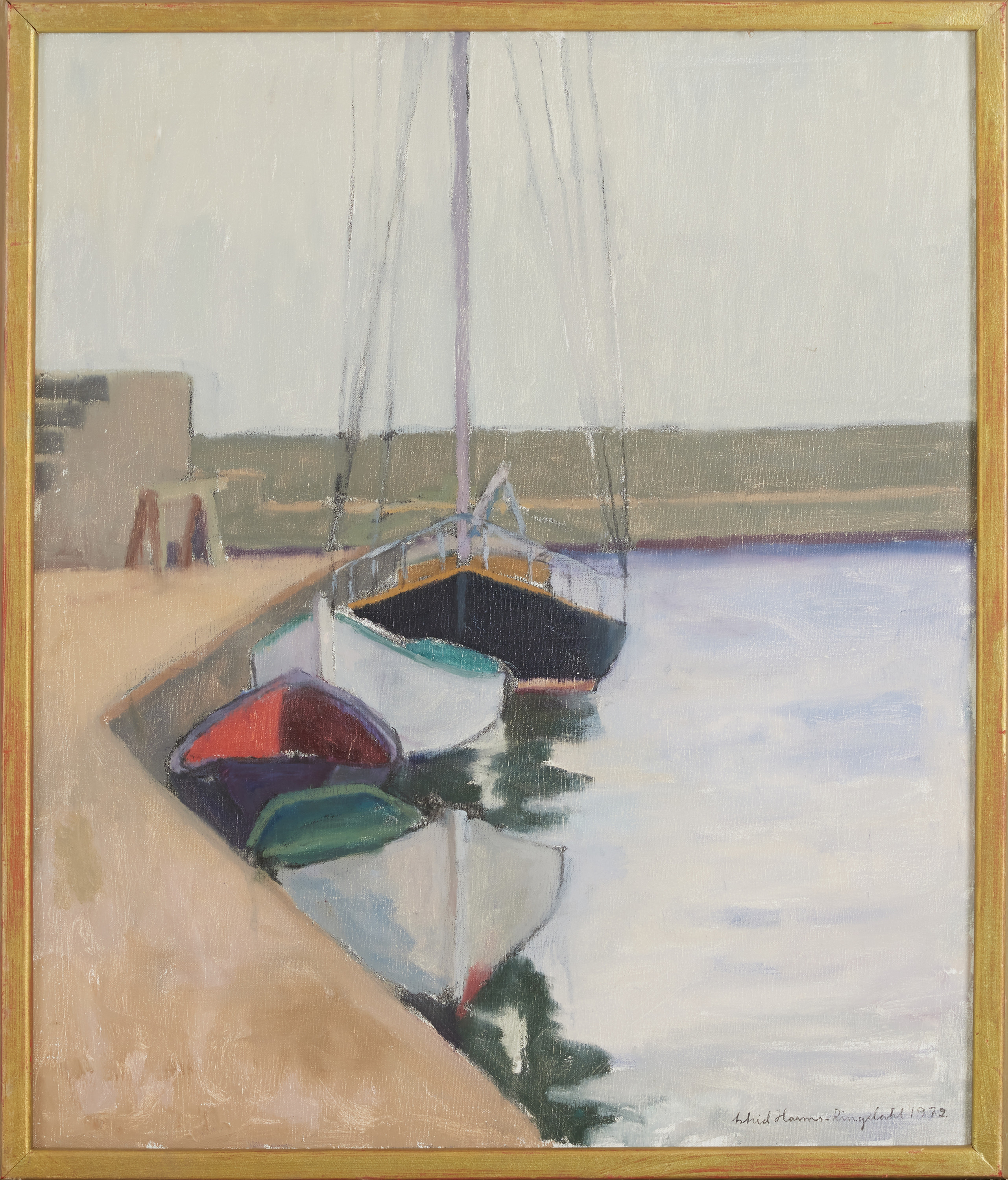 Images for 2461879. ASTRID HARMS-RINGDAHL. oil on canvas, "Kåseberga ...