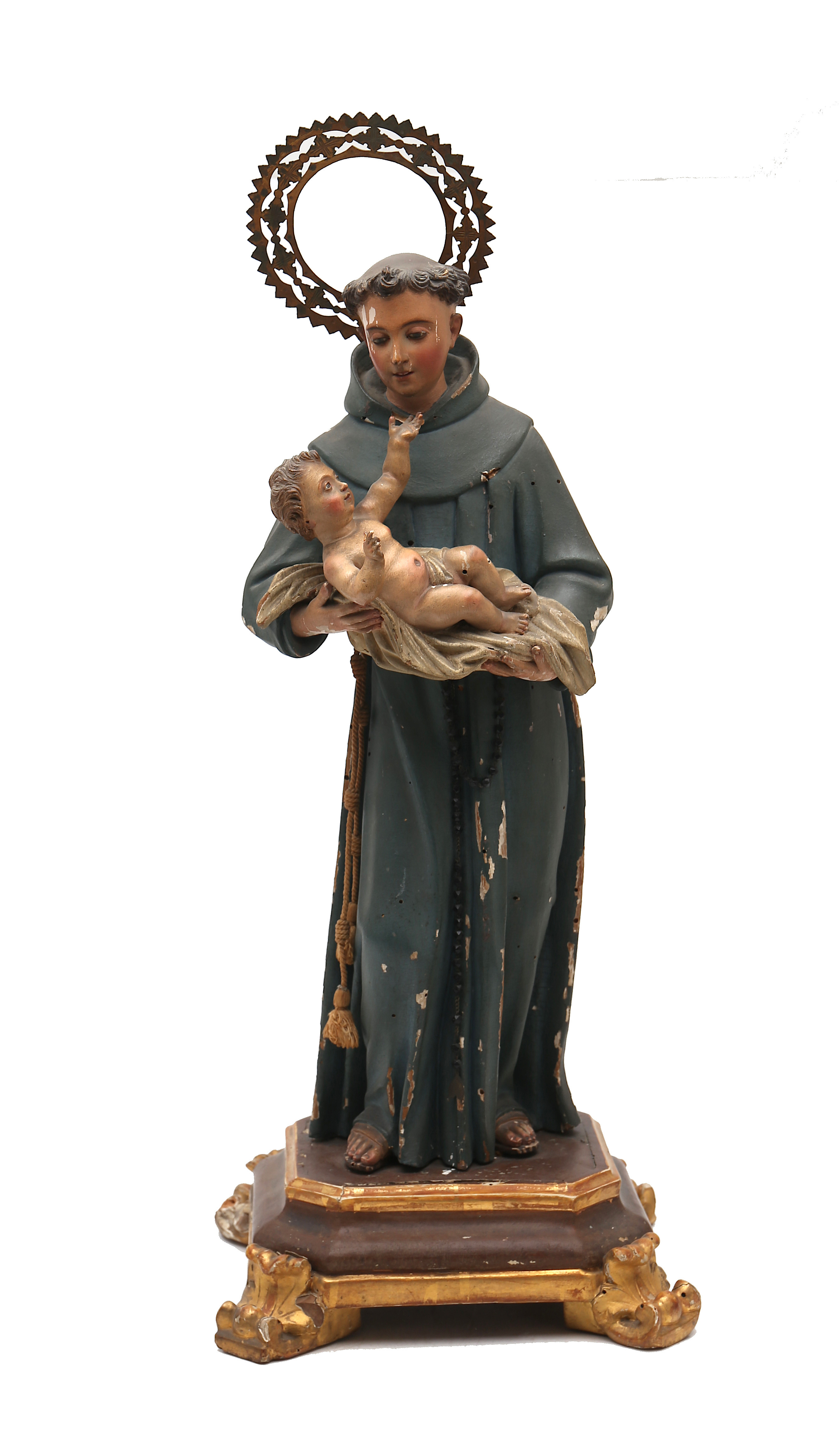 Images for 2463995. SPANISH SCHOOL, EARLY 20TH CENTURY. Saint Anthony ...