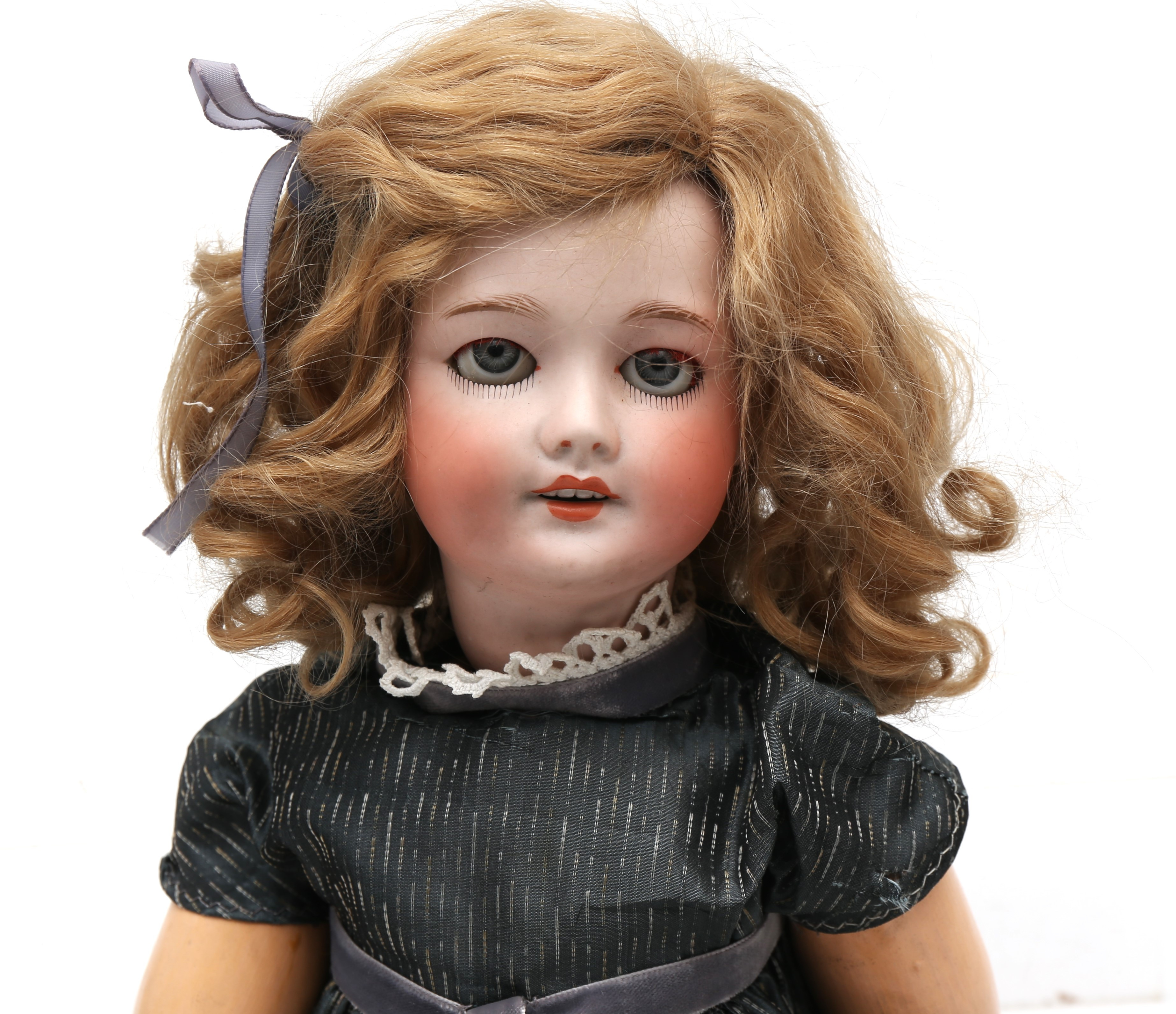 Images for 2465339. French SFBJ doll with porcelain head, from Paris ...
