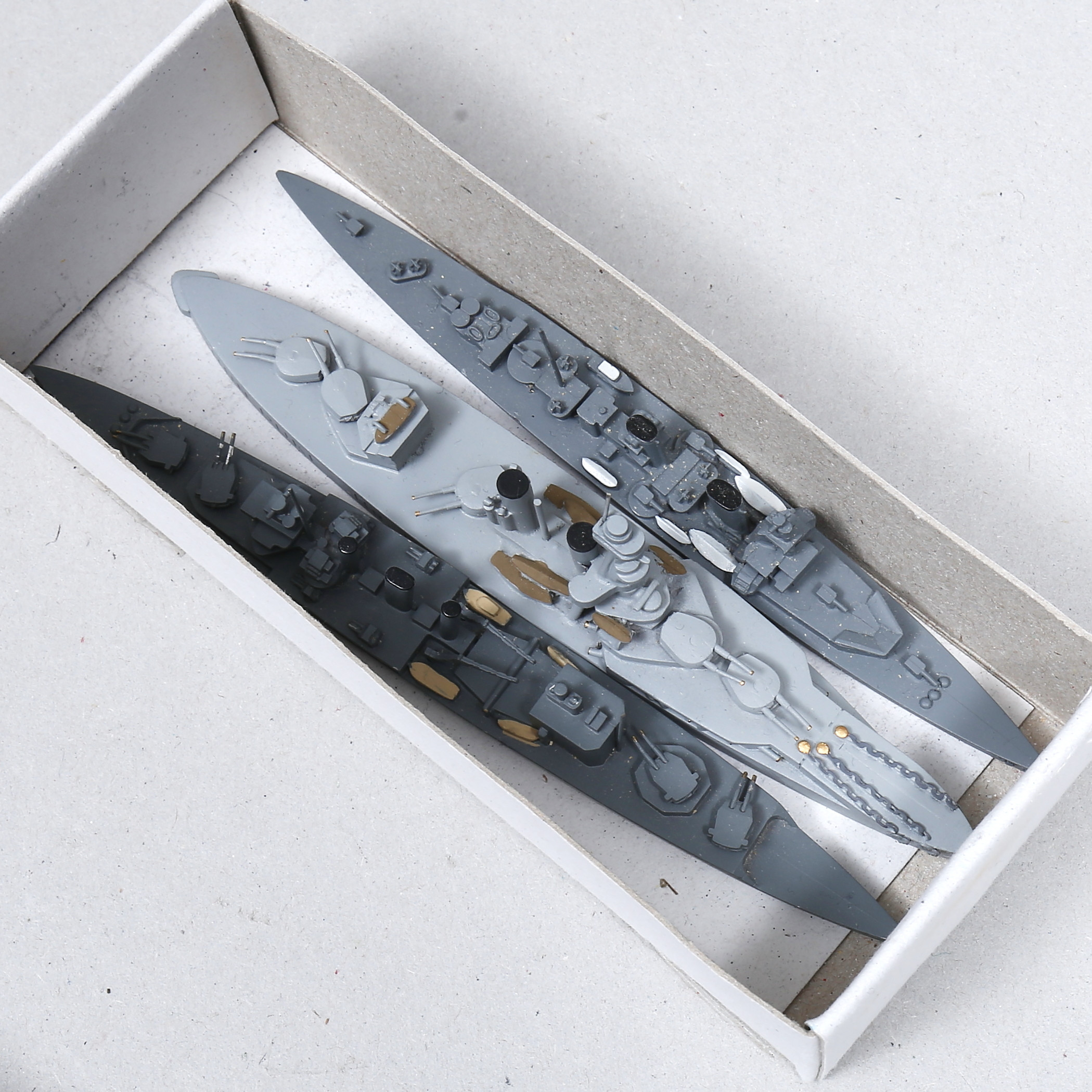 Images for 2466809. SHIP MODELS, waterline models, 16 pcs, metal ...