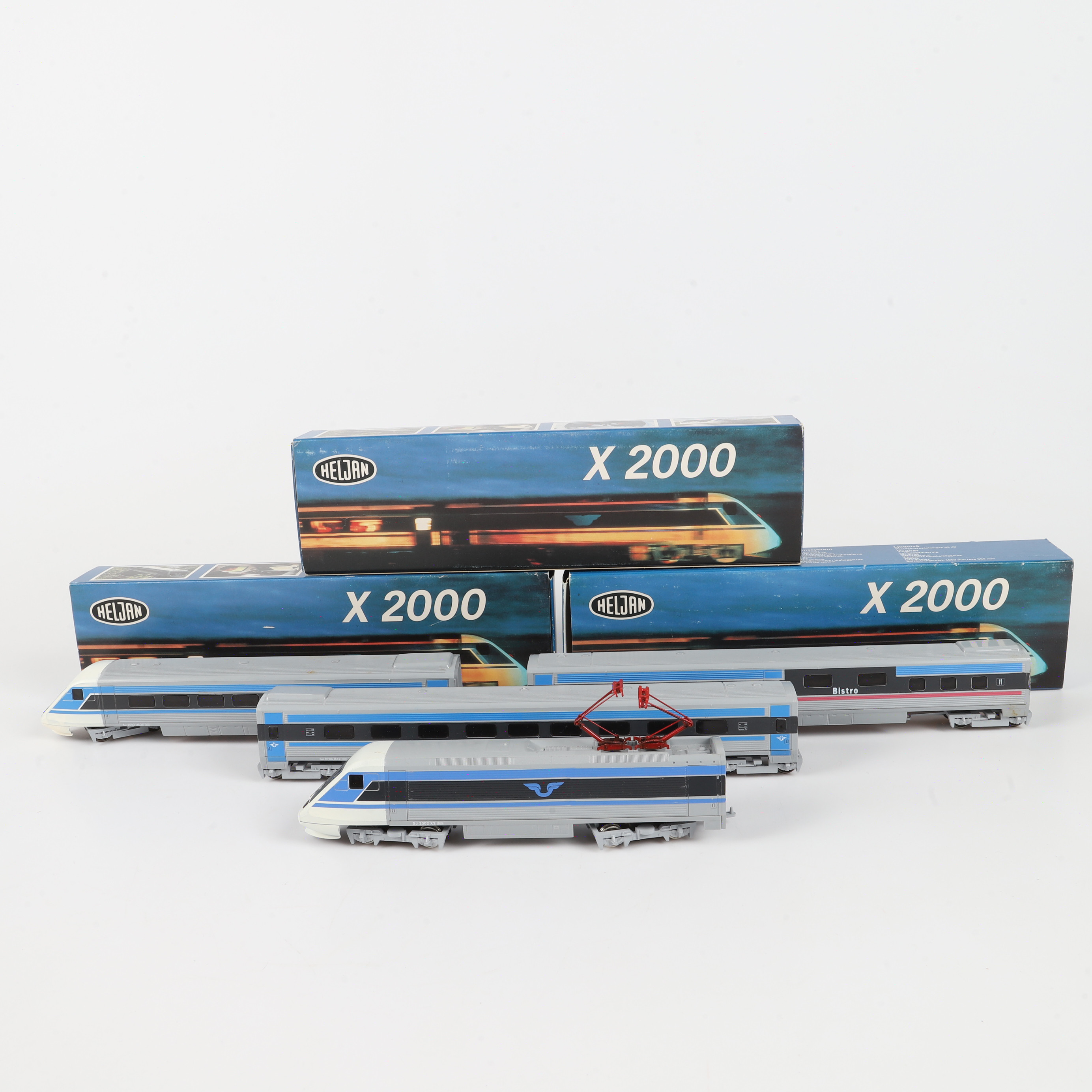 Images for 2469261. MODEL LOCOMOTIVES and WAGONS, 4 pieces, SJ's ...