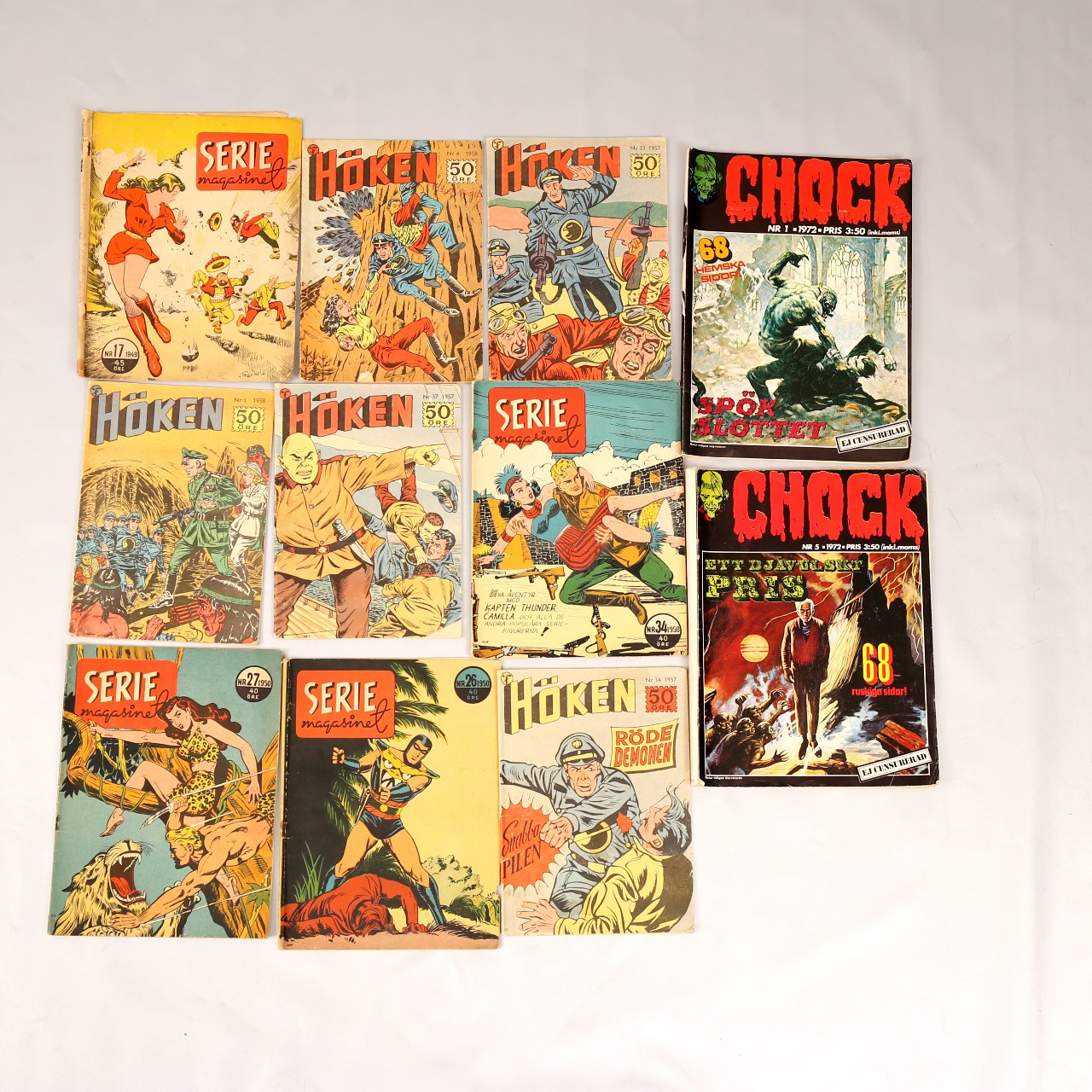 Images for 2470414. SERIETDNINGAR, Höken, shock and the serial magazine ...