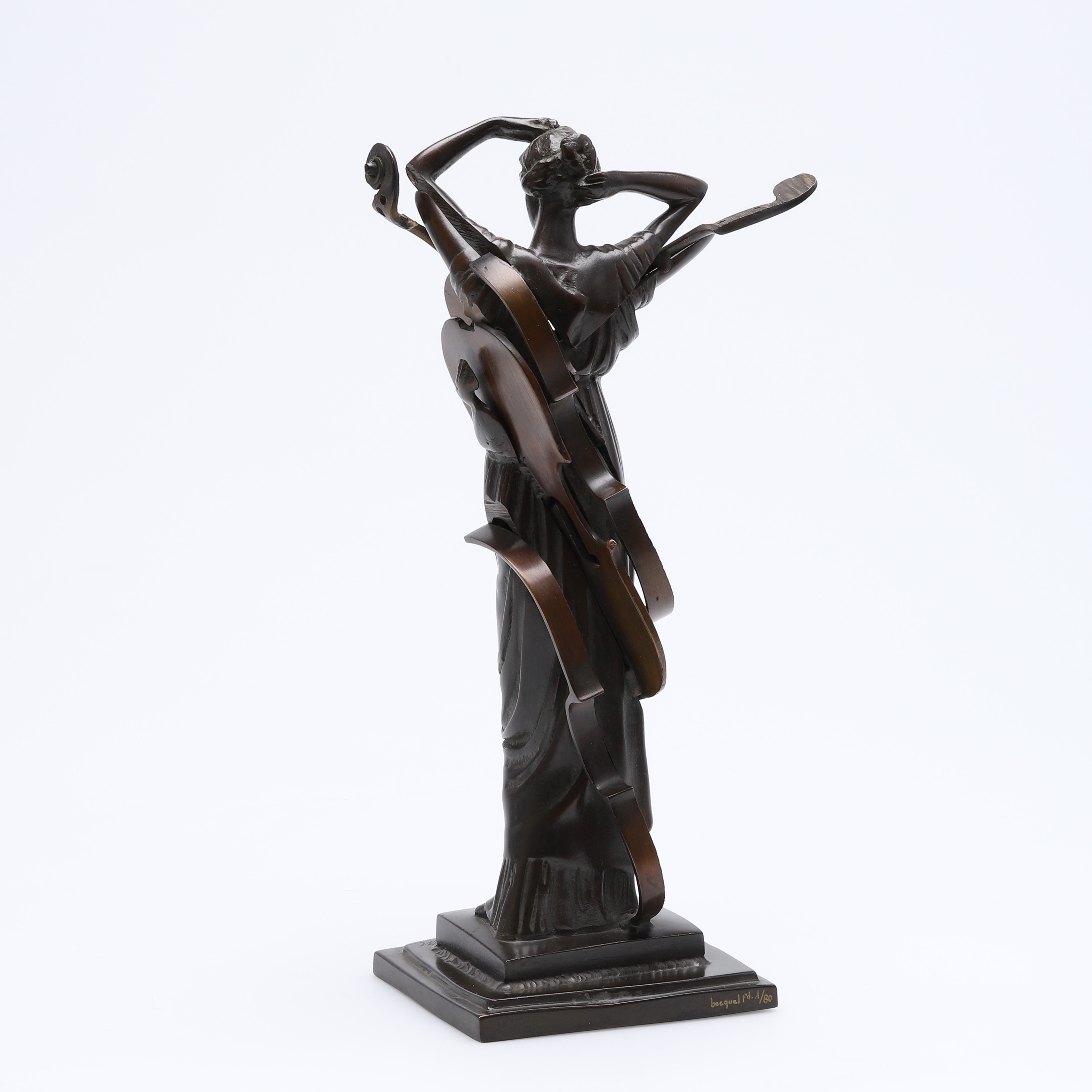 Bilder zu 2471050. FERNANDEZ ARMAN. Bronzeskulptur, signiert und nummeriert 1/80. - Auctionet