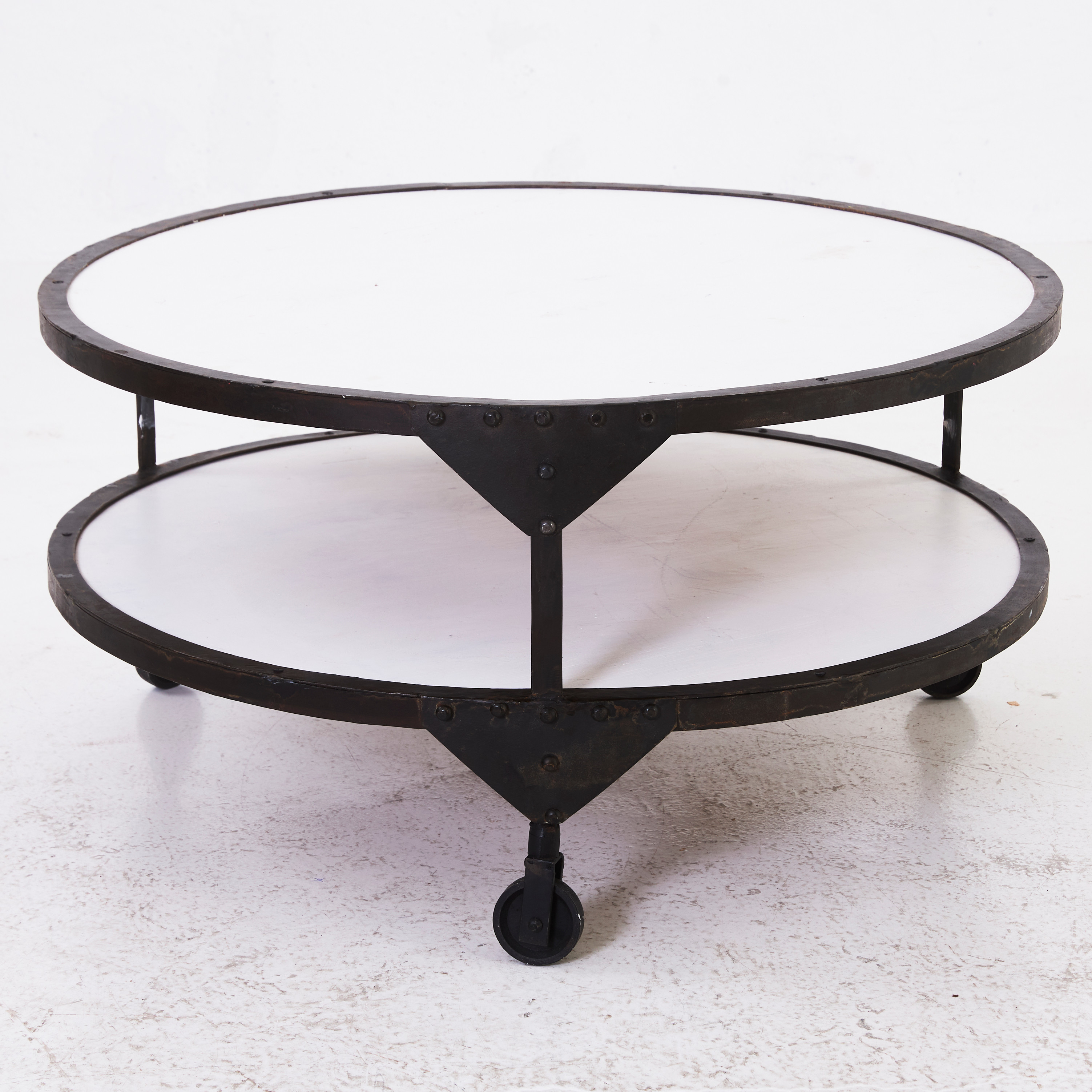 Images for 2472474. COFFEE TABLE, 2000s, blackened wrought iron and ...