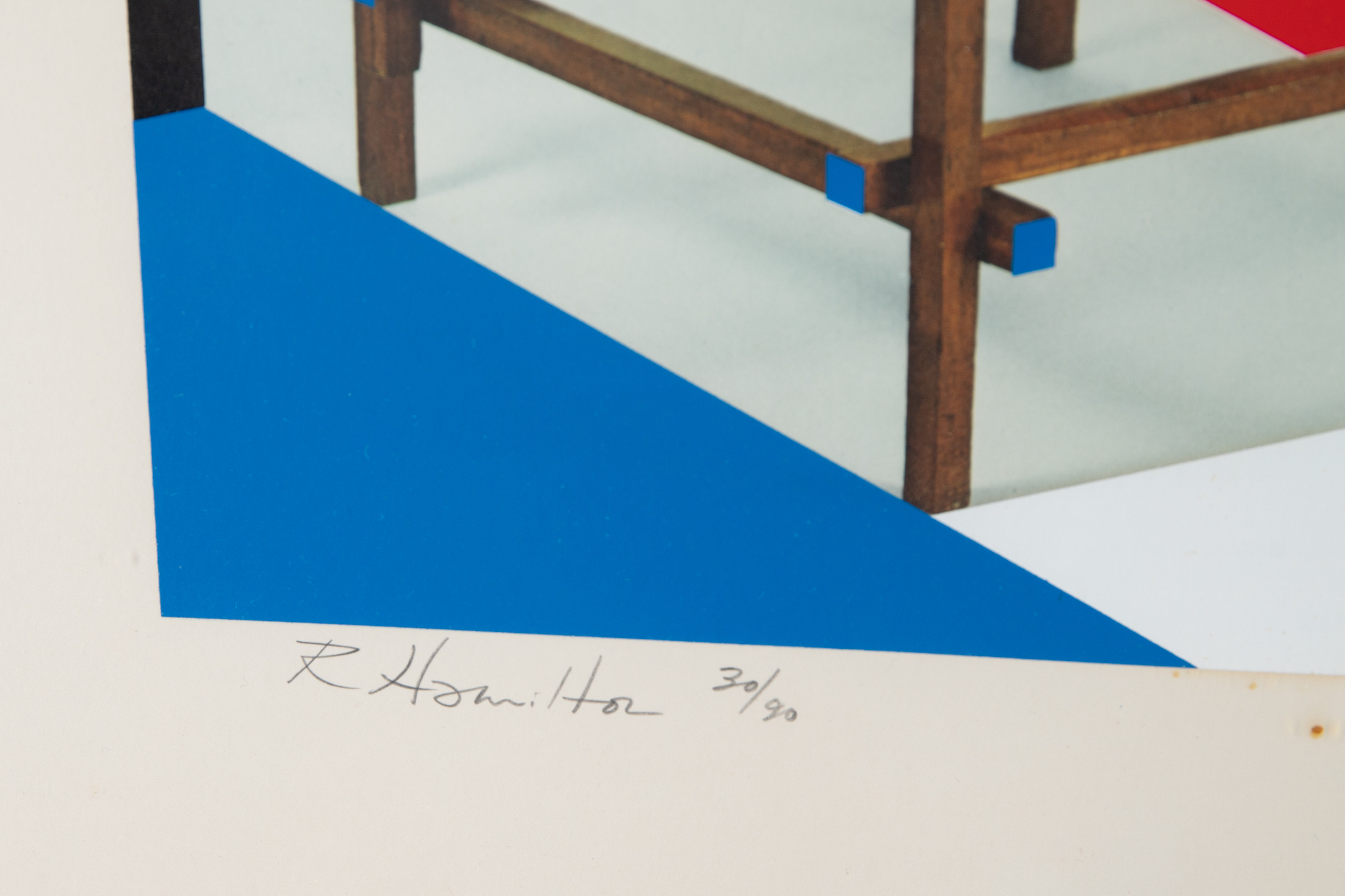 Images for 2472941. RICHARD HAMILTON. Collage with Rietveld's Zigzag ...