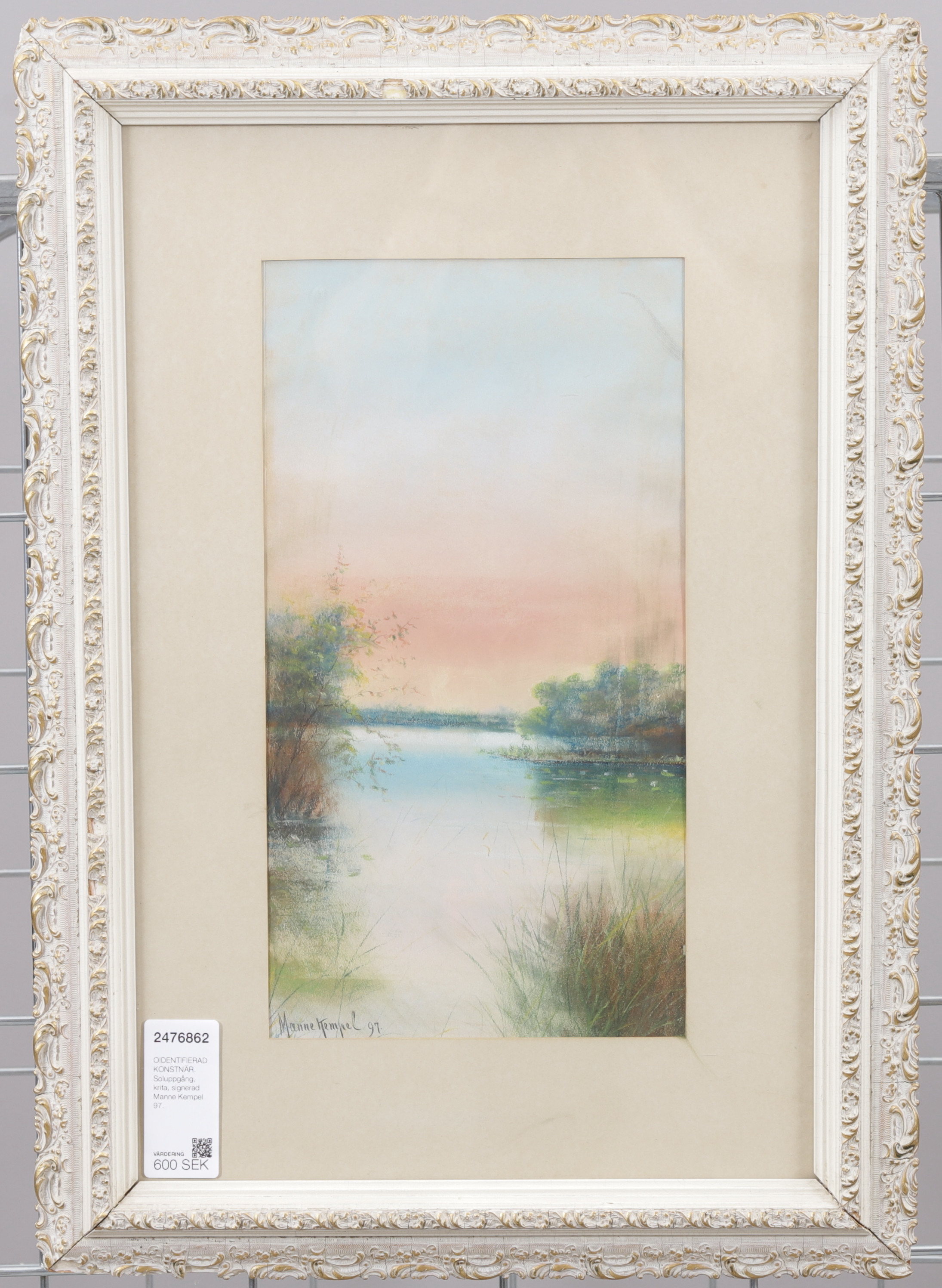 Images for 2476862. OIDENTIFIERAD KONSTNÄR. Sunrise, chalk, signed ...