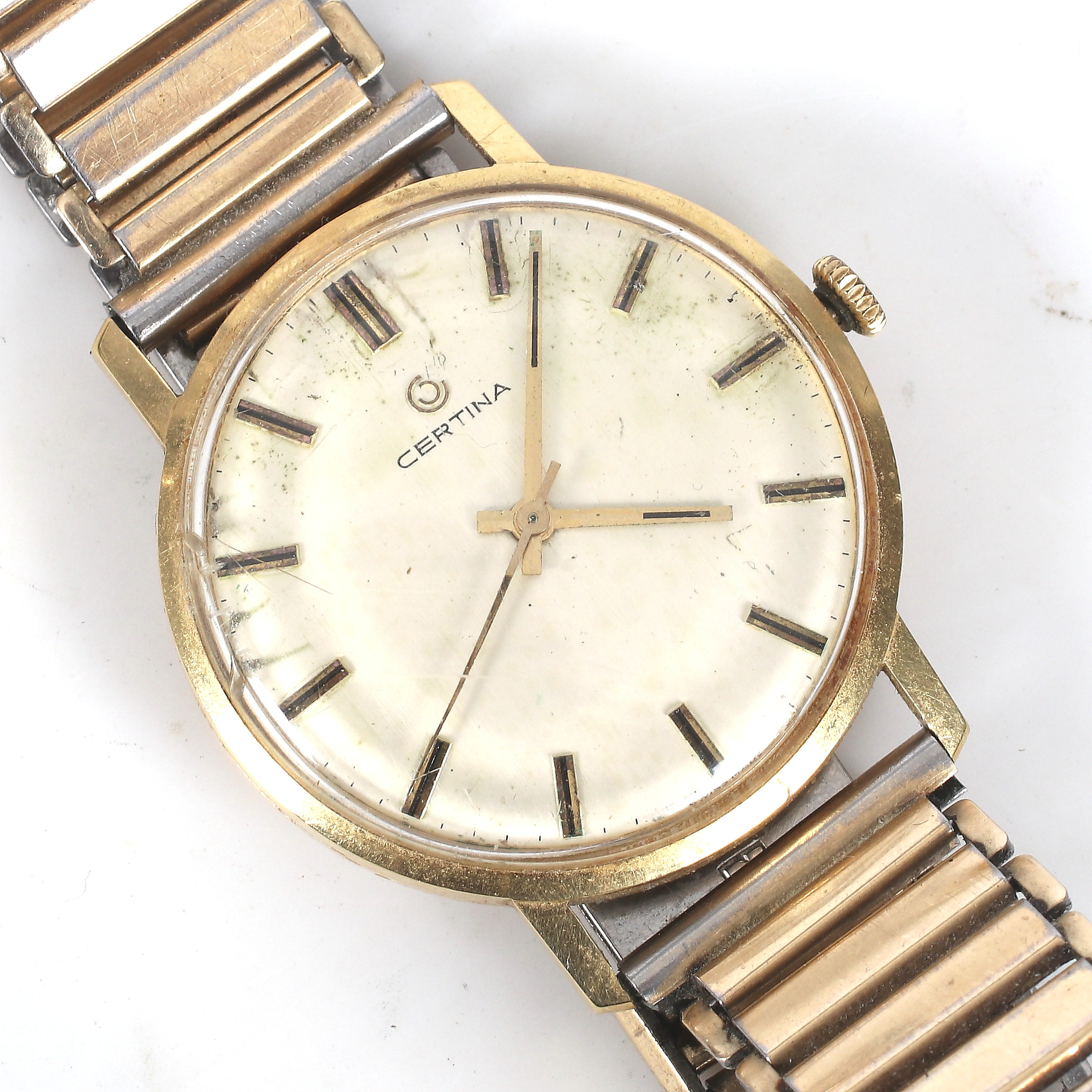 Images for 2478207. WRIST WATCH, 18k gold, Certina, cal. 25-66. Second ...