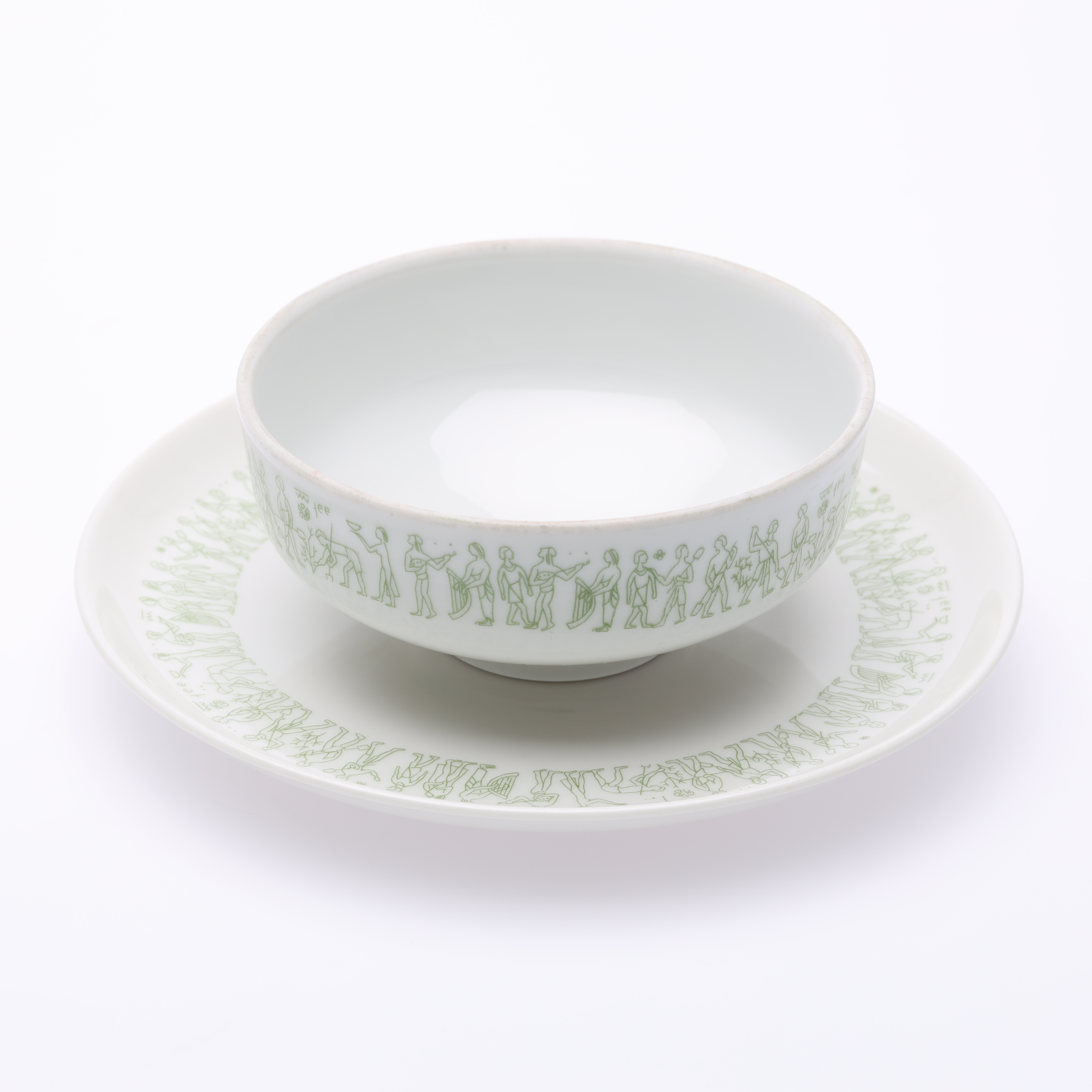 Images for 2481744. TEA SET, 7 parts, Weimar porcelain, Peter Smalun ...