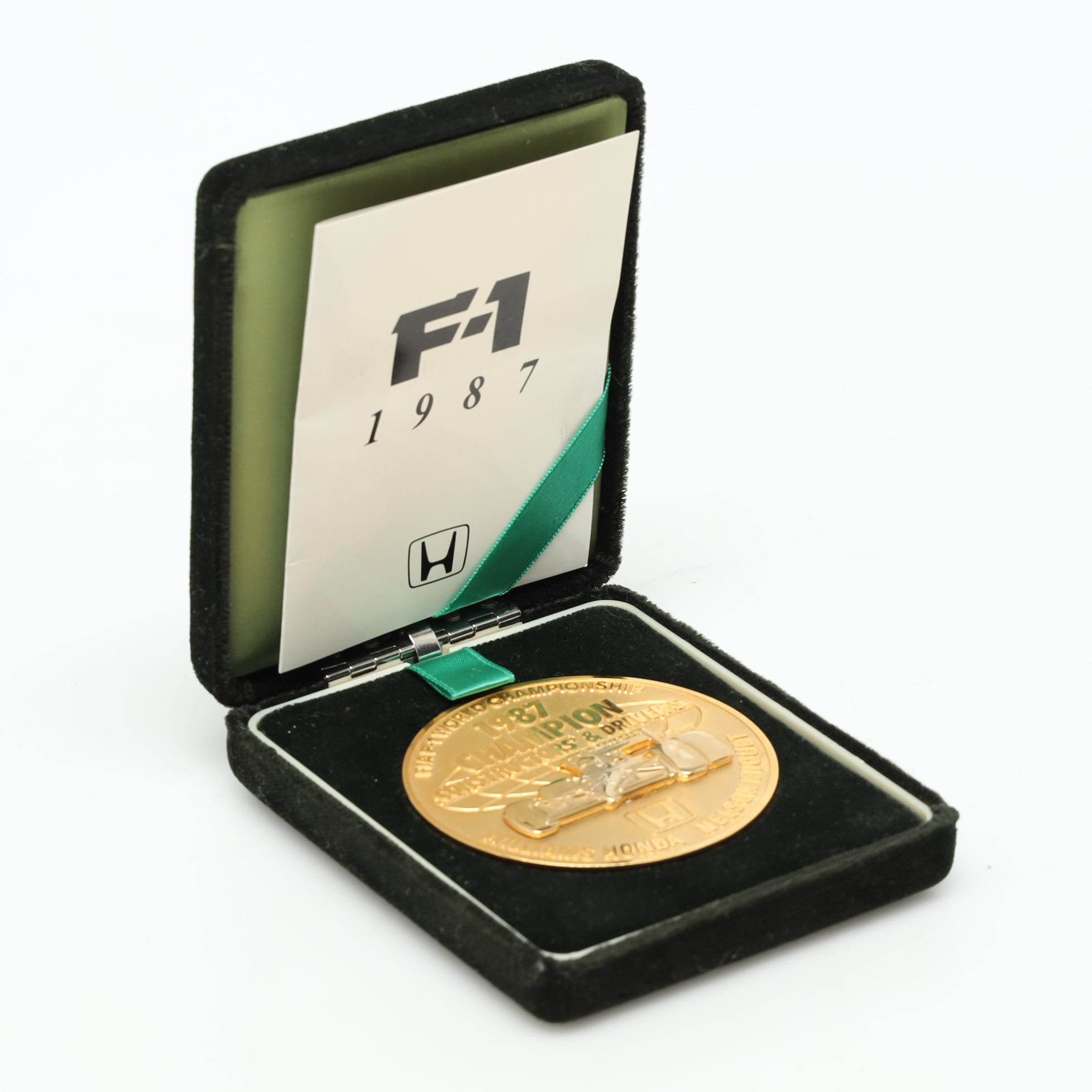 Images for 2482133. MEDAL, Nelson Piquet / Williams Honda ...