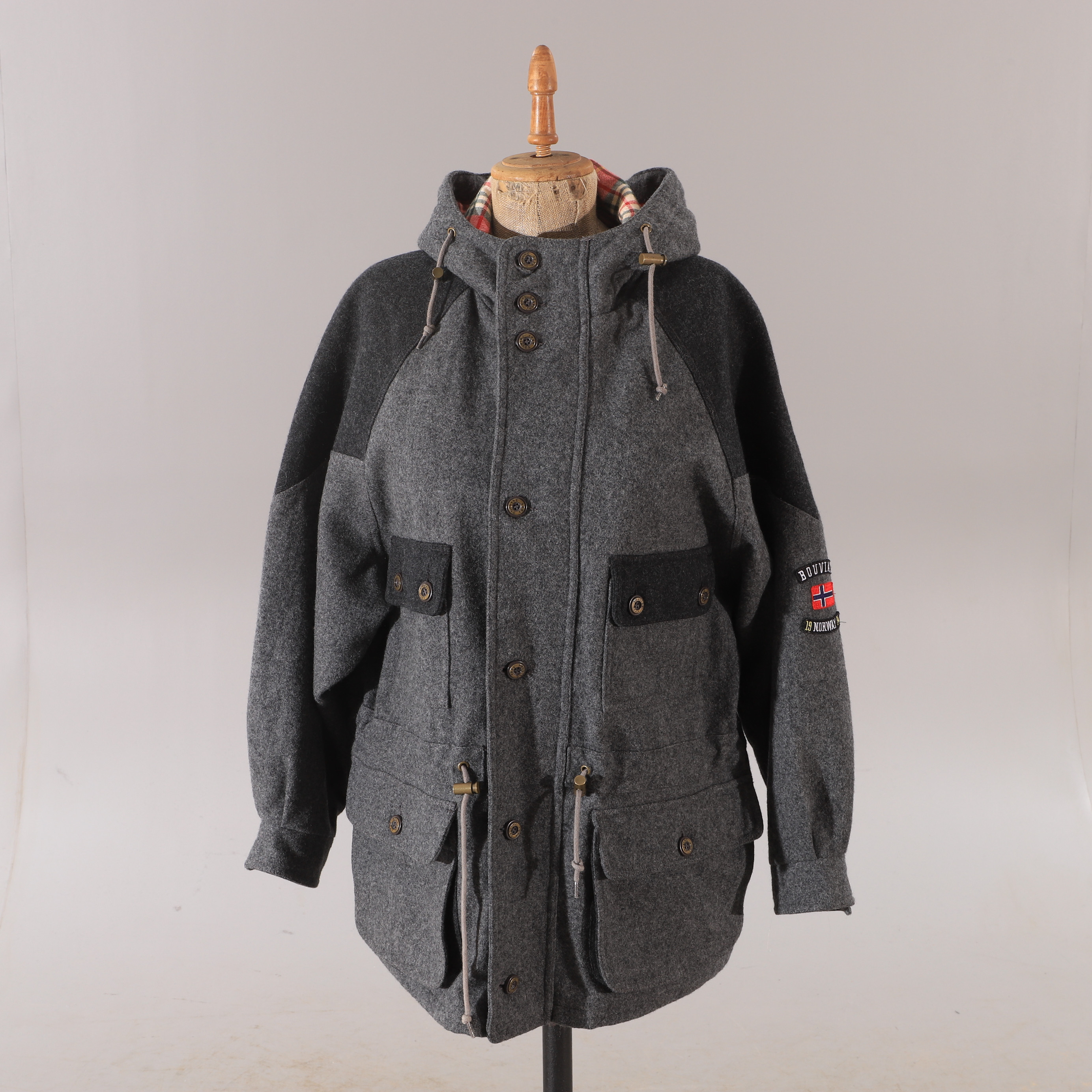 Images for 2482323. MEN'S JACKET with hood, wool felt, Bouviac, Norway ...