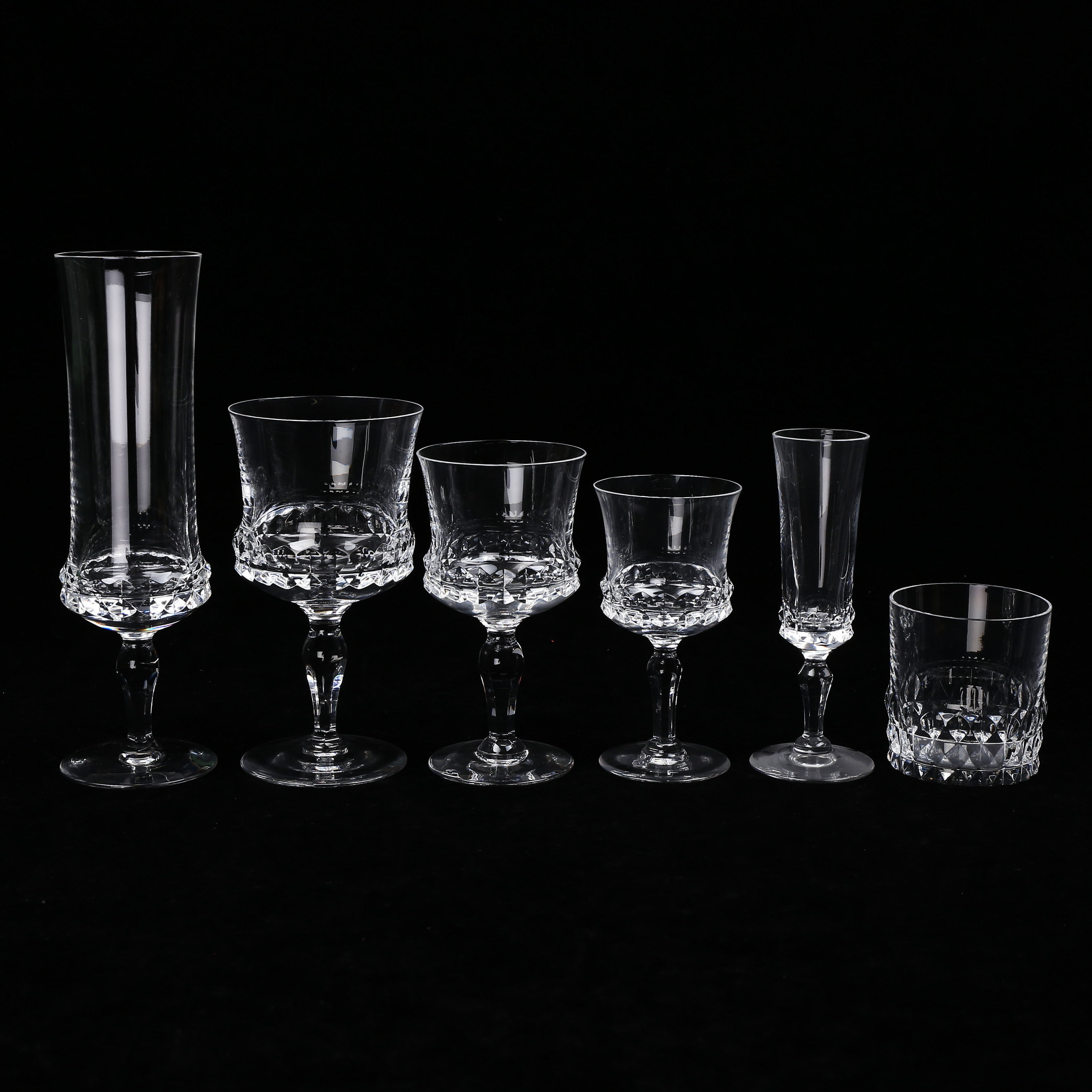 Images for 2482375. INGEBORG LUNDIN. Glass service, 50 pieces, "Silvia ...