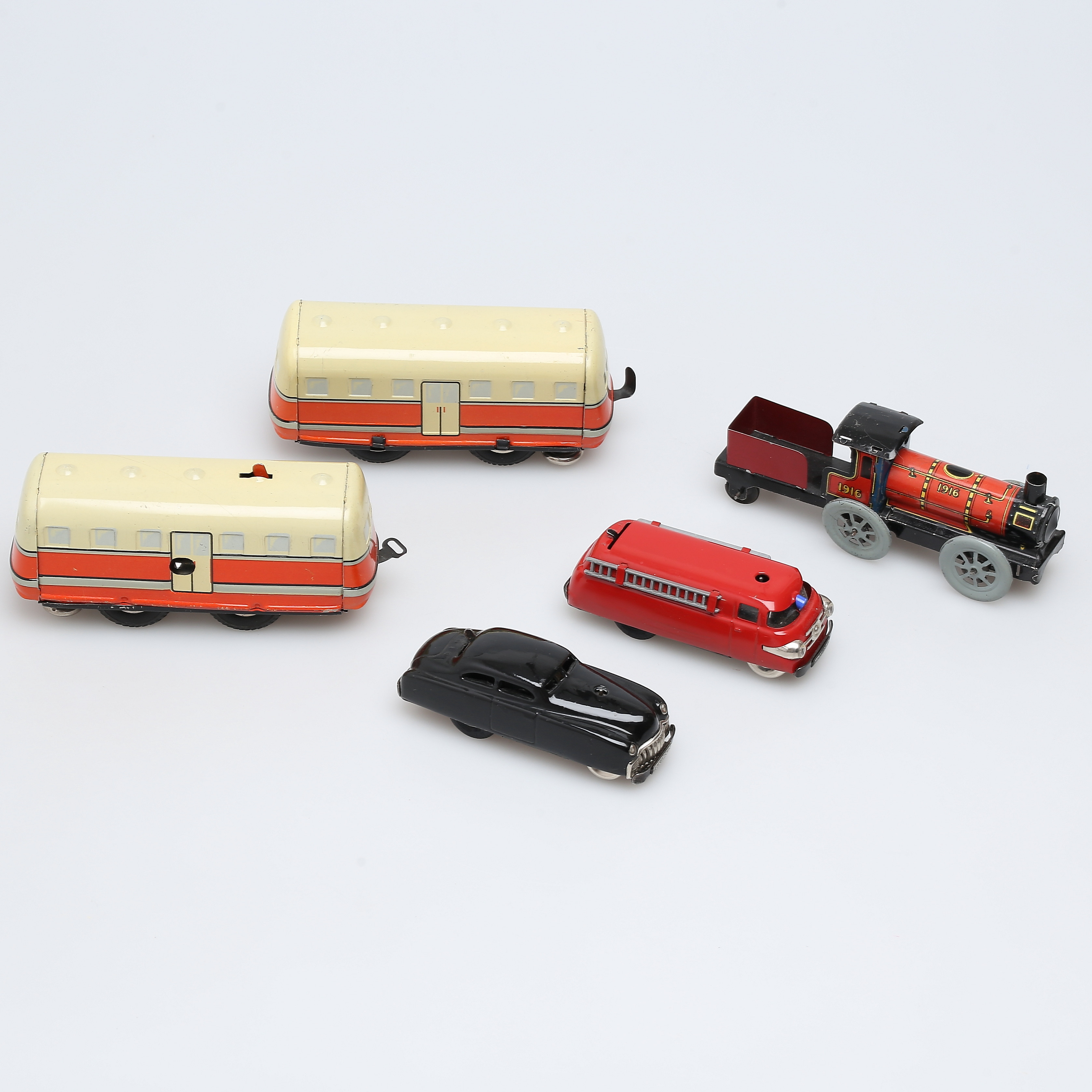 Images for 2482466. SCHUCO, KEIM and tin toy, 5 pcs, 1950s. - Auctionet