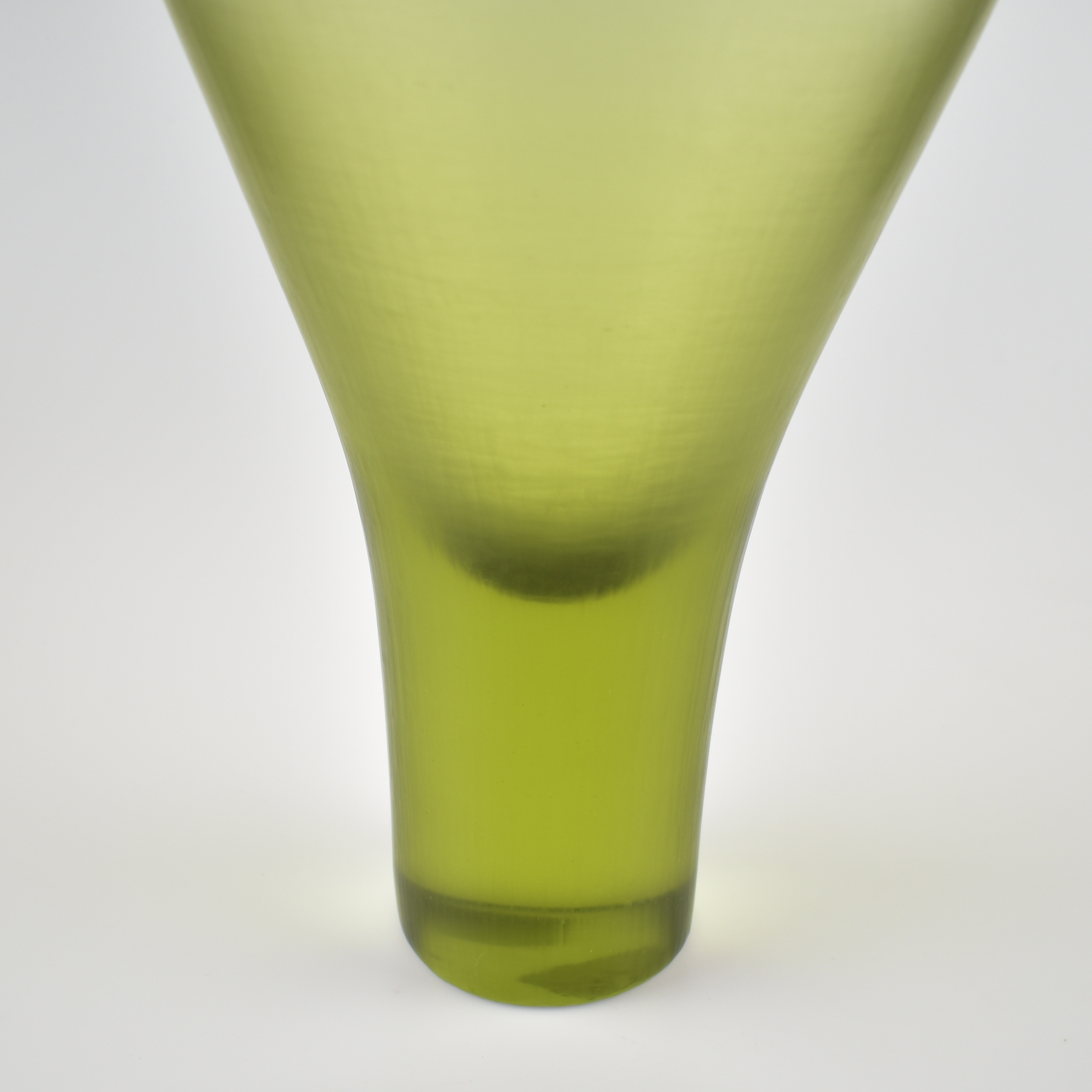 Images for 2482773. PAOLO VENINI. Vase, "Incisi", green tinted glass ...
