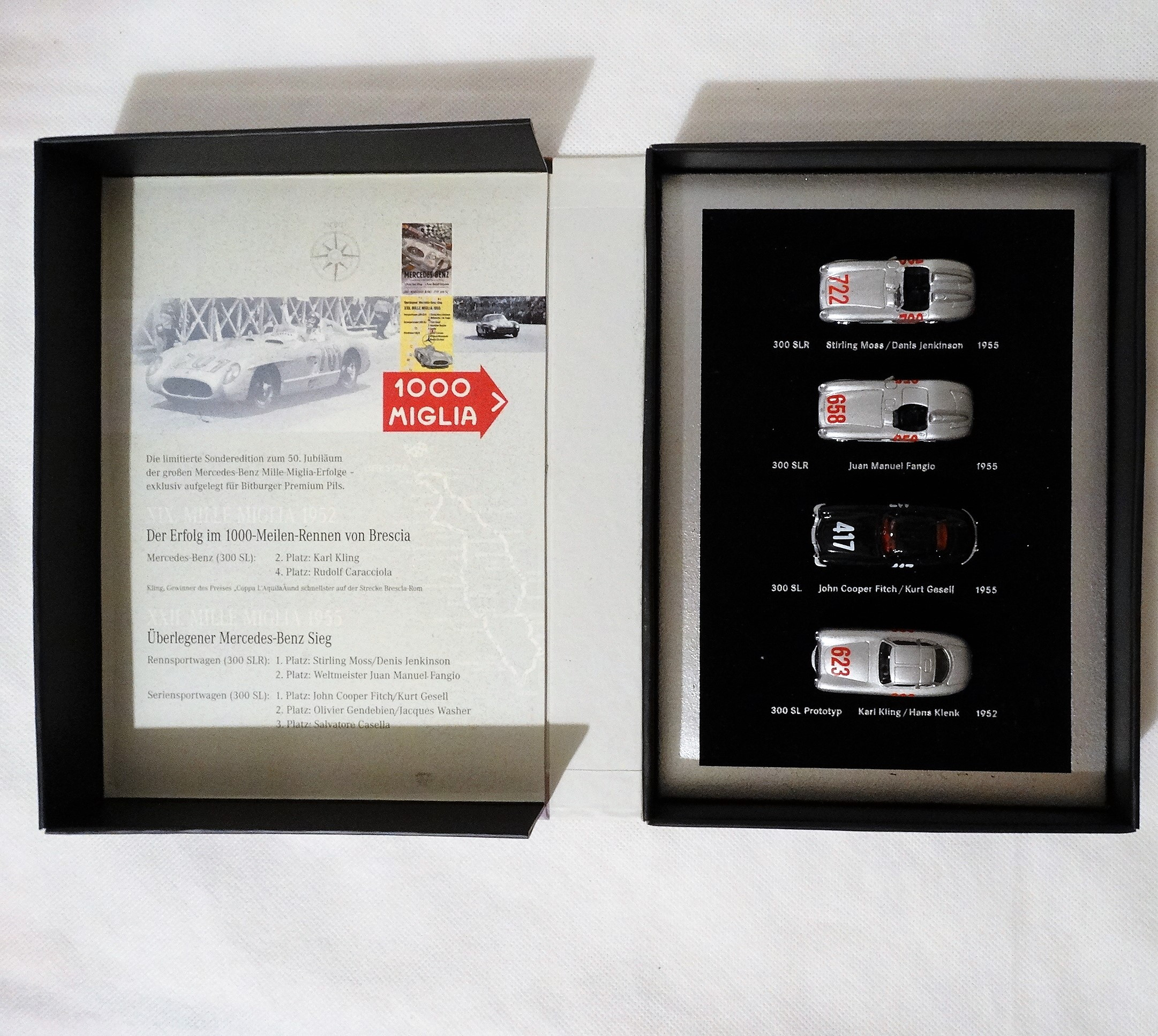 Images for 2483585. MERCEDES-BENZ, 1000 MIGLIA: miniature cars in box ...