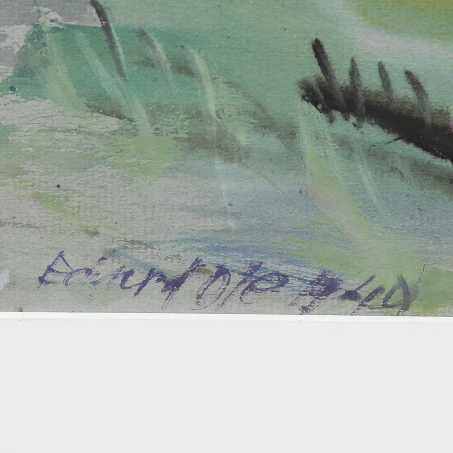 Bilder för 2483703. EDUARD OLE (ESTLAND 1898-1995). Kustlandskap ...