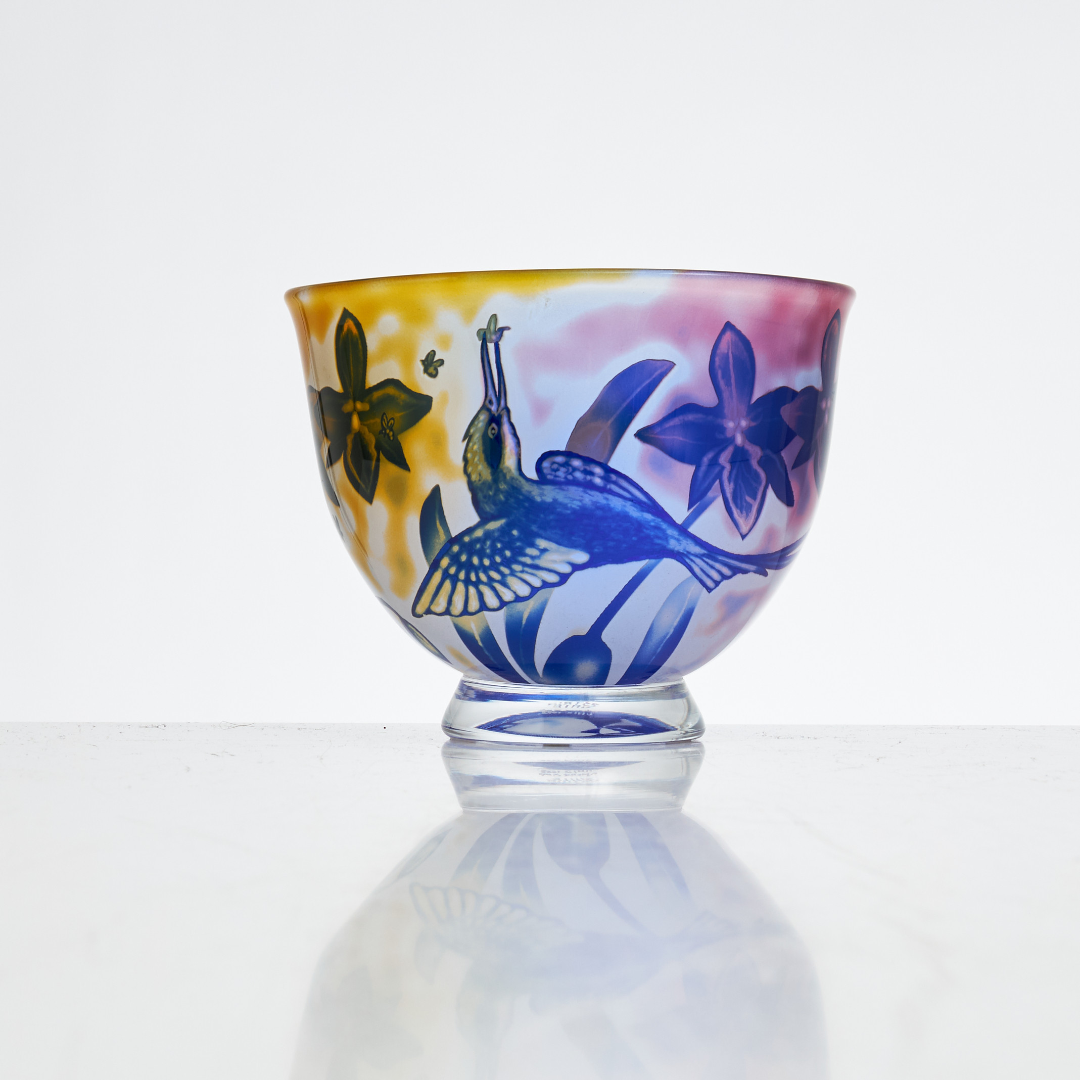 Images for 2485292. ASTRID GATE. bowl, glass, signed Astrid Gate Unique ...