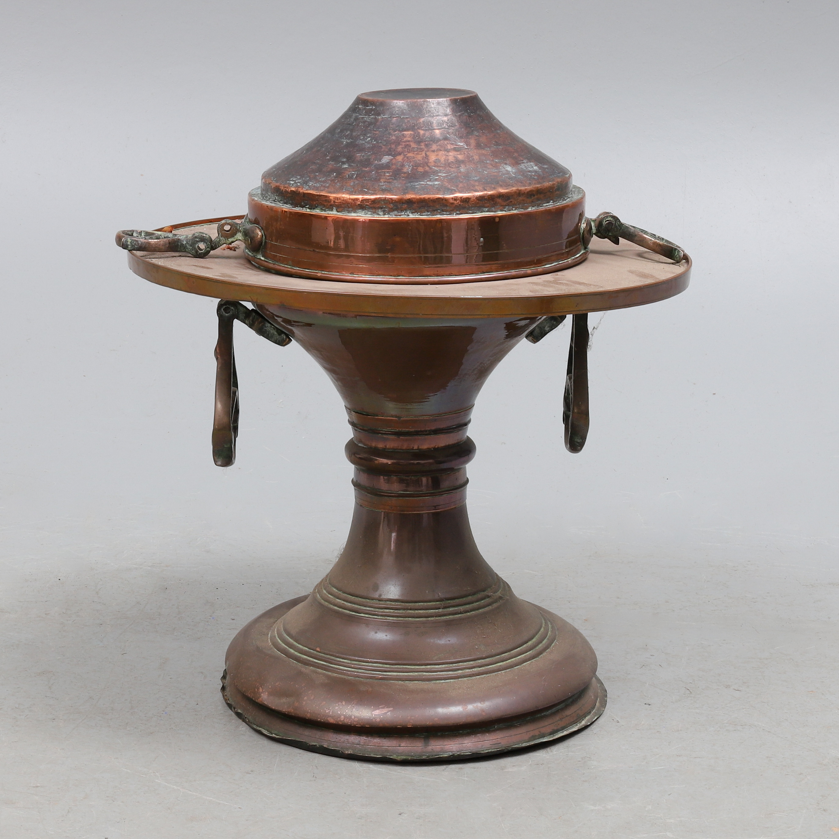 Images for 2486057. A CIRCULAR COPPER BRAZIER, 20TH CENTURY. - Auctionet