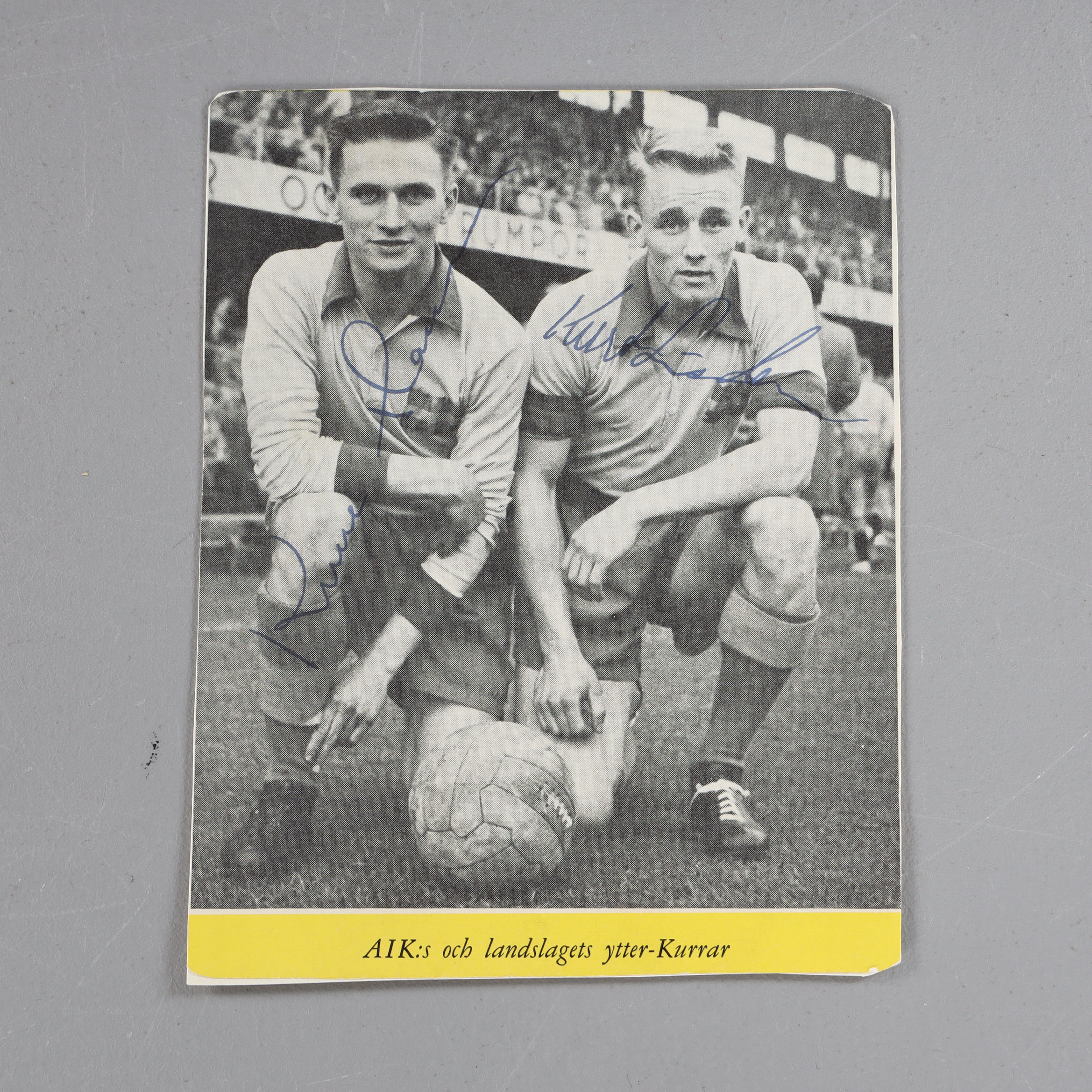 Images for 2487691. AUTOGRAPH COLLECTION, approx. 90 pieces, (Swedish ...