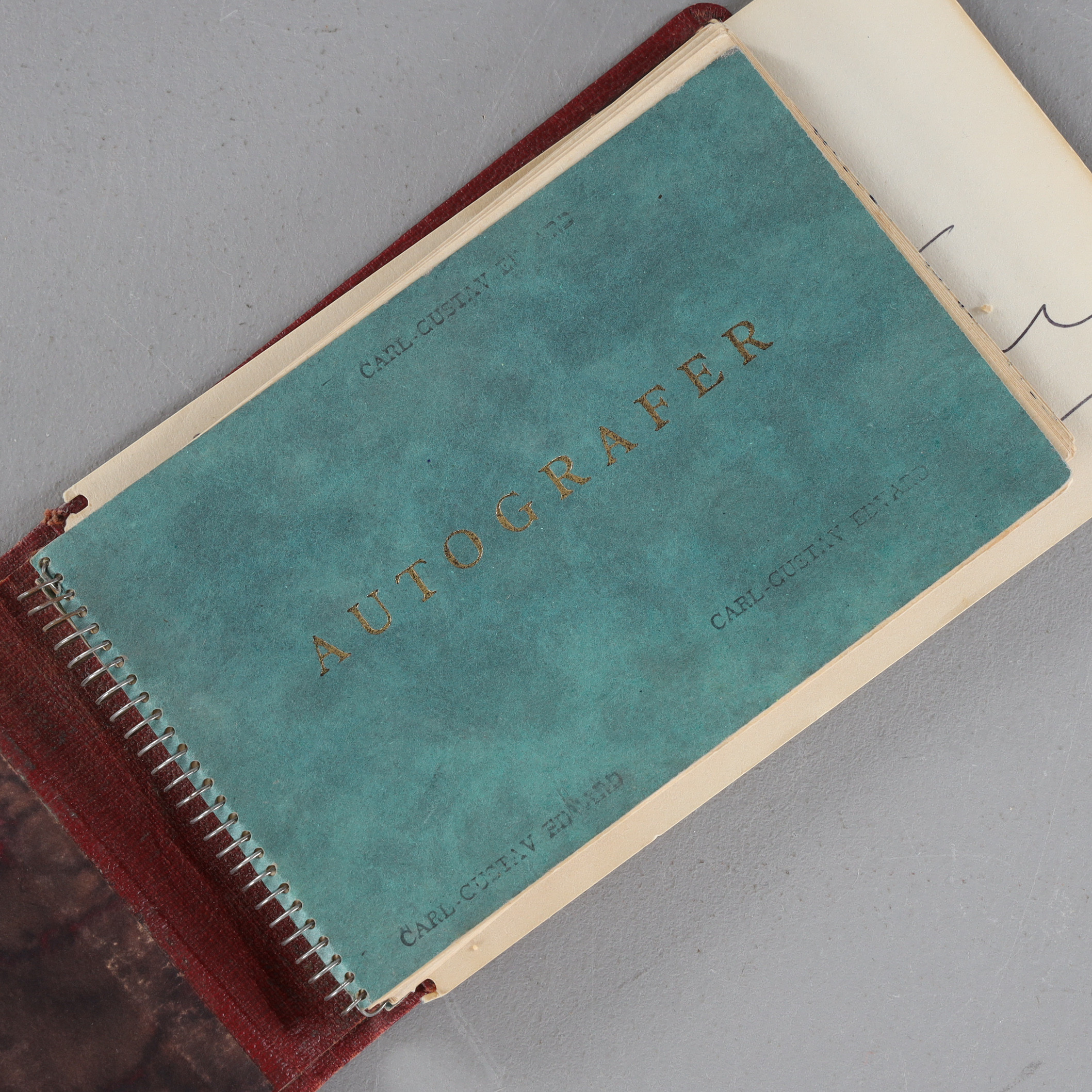 Images for 2487691. AUTOGRAPH COLLECTION, approx. 90 pieces, (Swedish ...