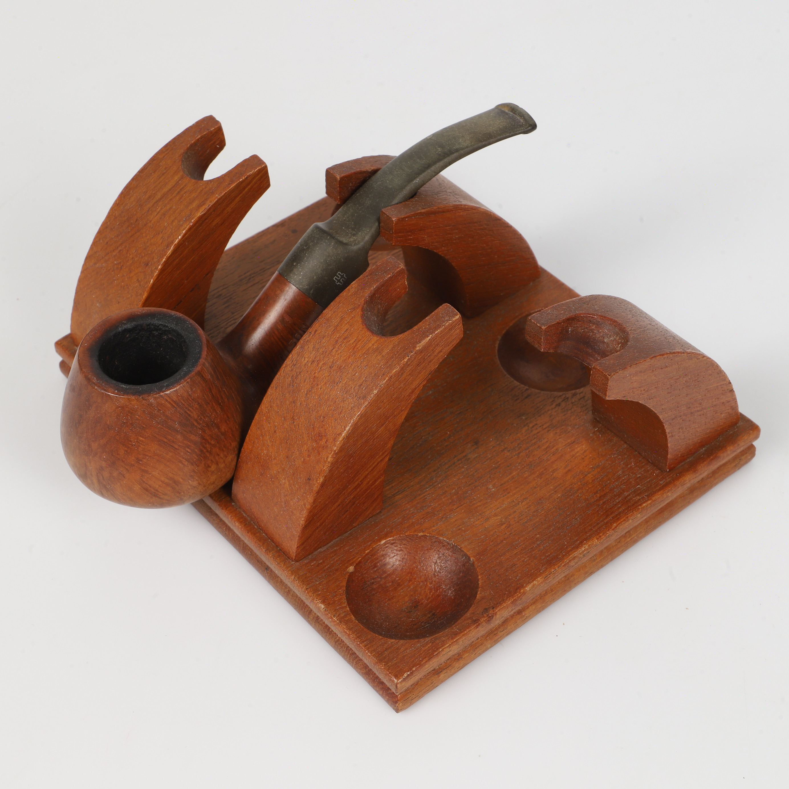 Images for 2487702. PIPES AND STACKS, 7 pieces, incl. a teak, second ...