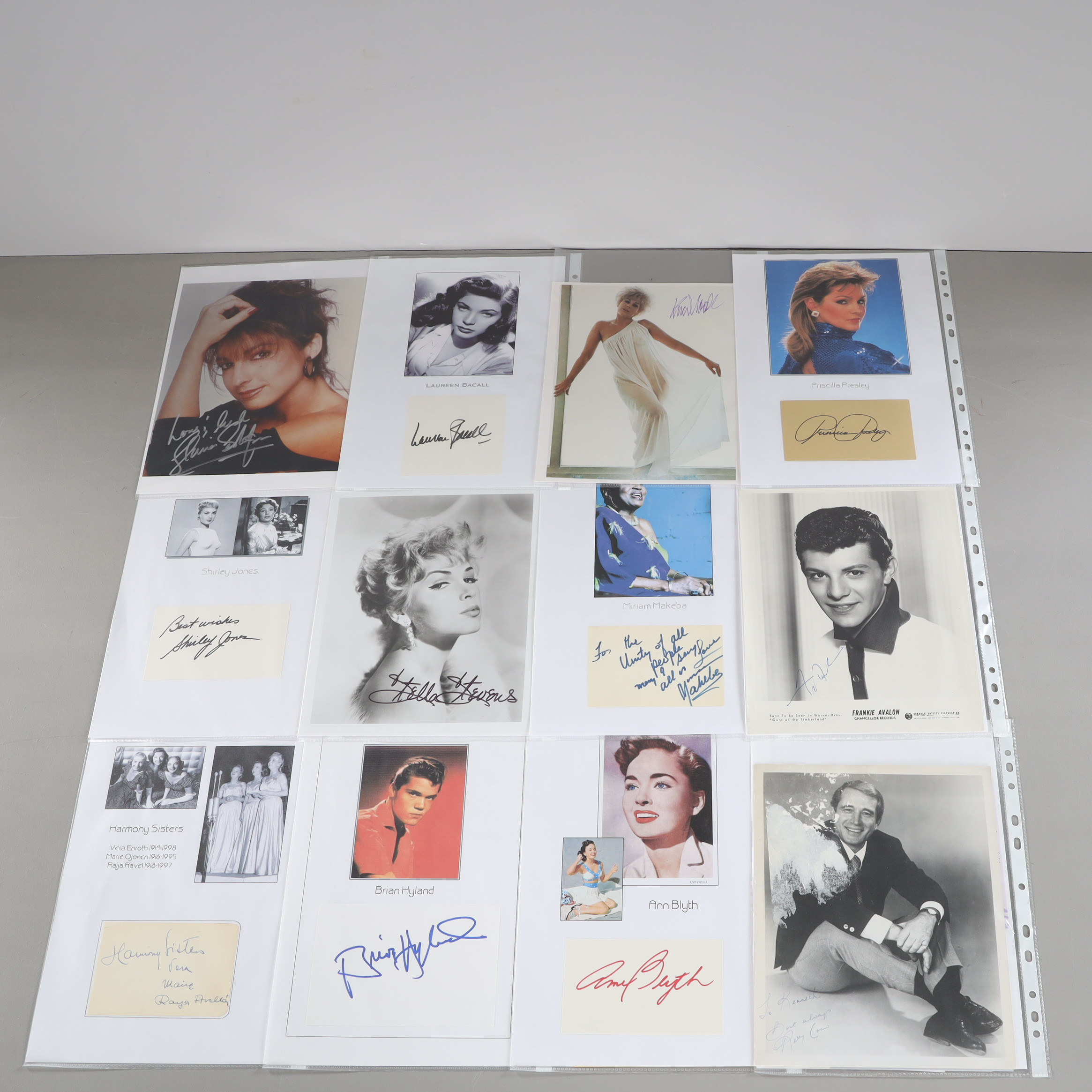 Images for 2489822. LARGE COLLECTION OF AUTOGRAPHS, about 130 pieces ...